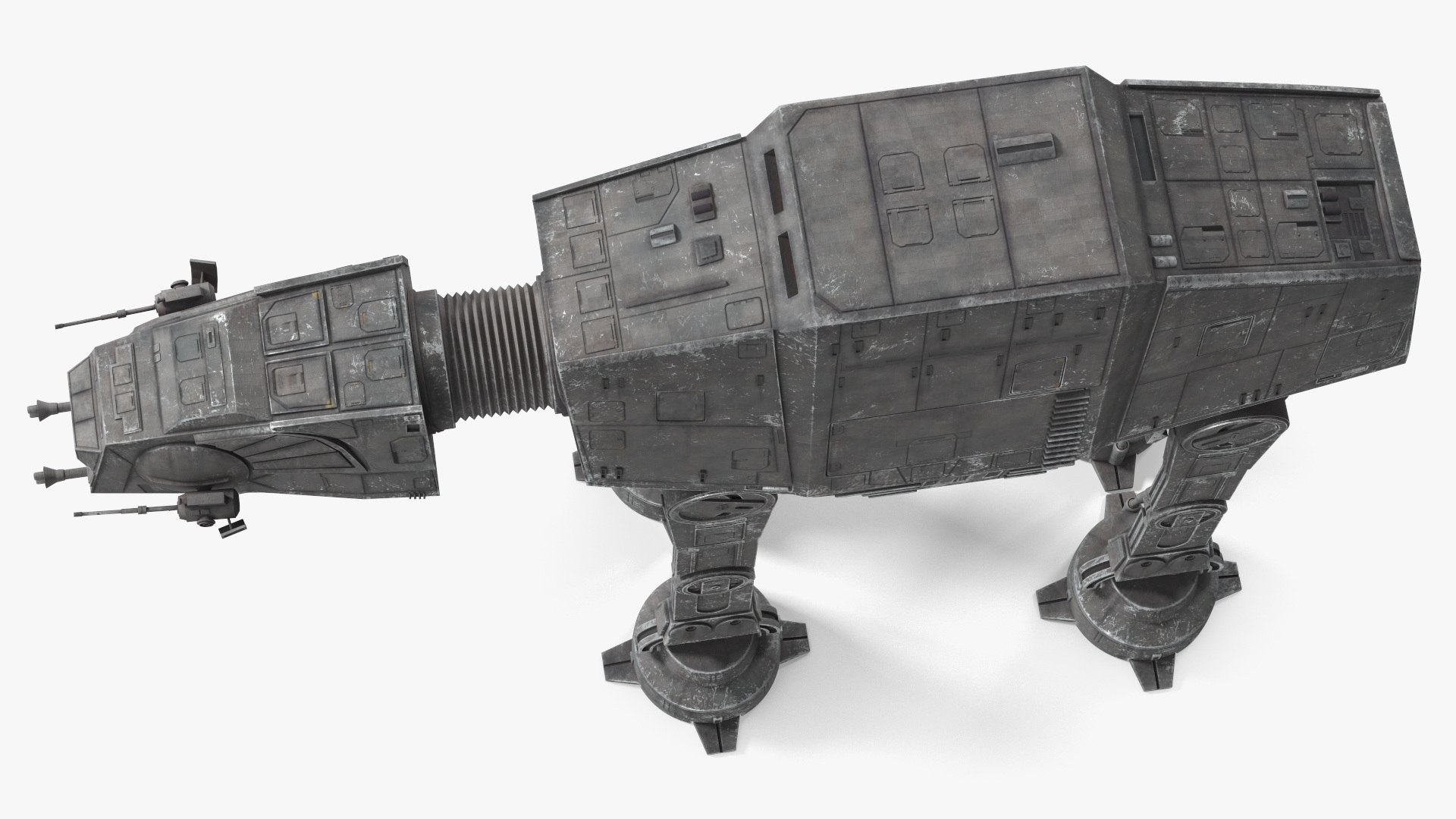 Star Wars AT AT Light Rigged 3D Model - TurboSquid 2115709