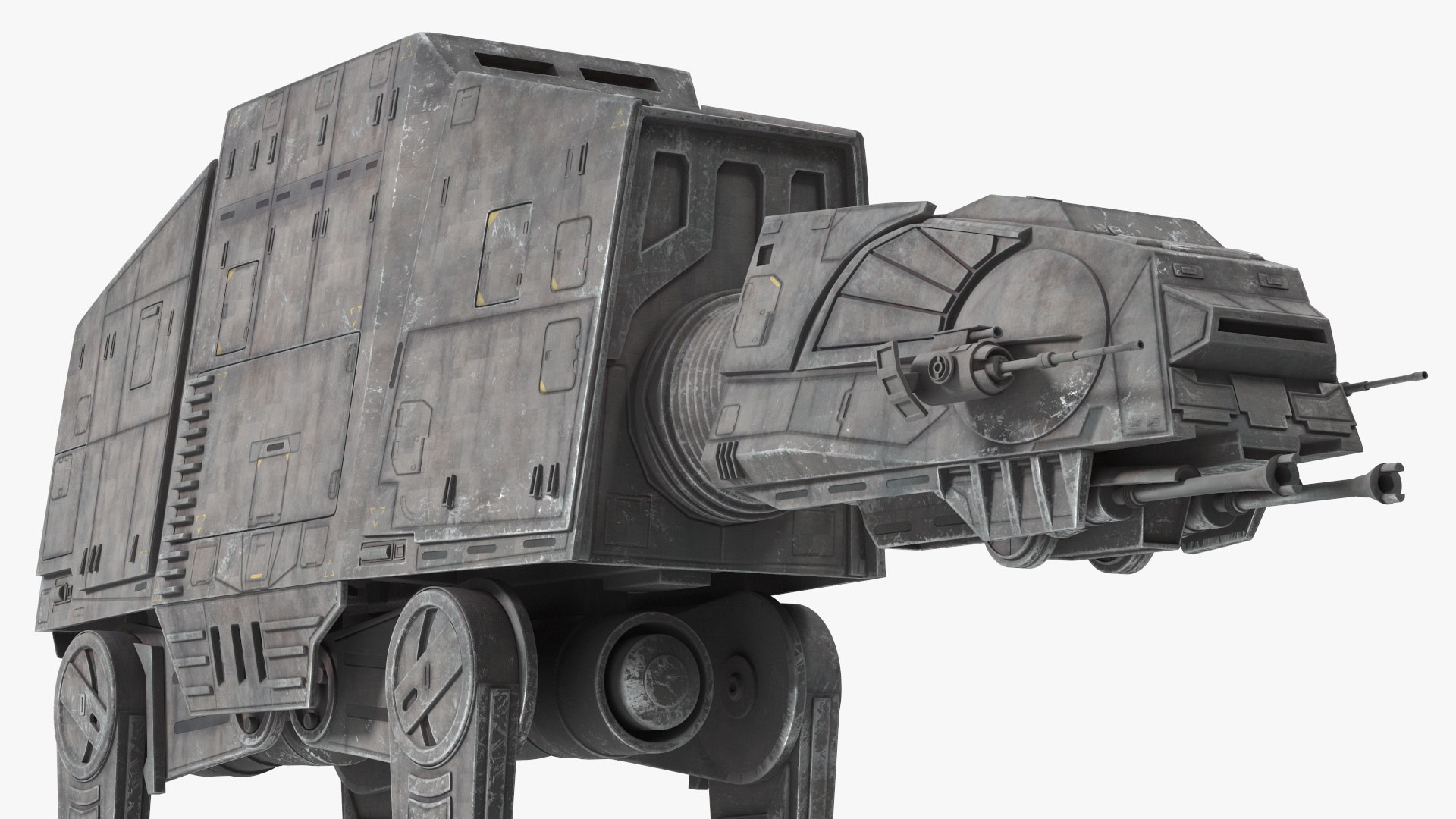 Star Wars AT AT Light Rigged 3D Model - TurboSquid 2115709