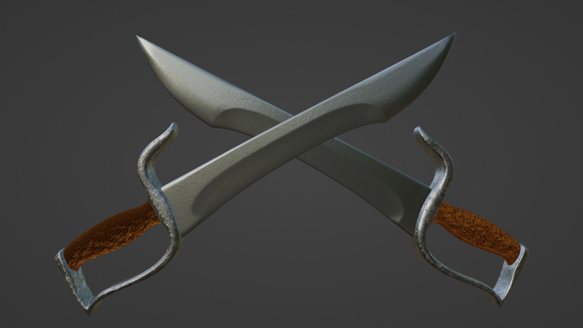 Butterfly Sword 3D model - TurboSquid 1825195