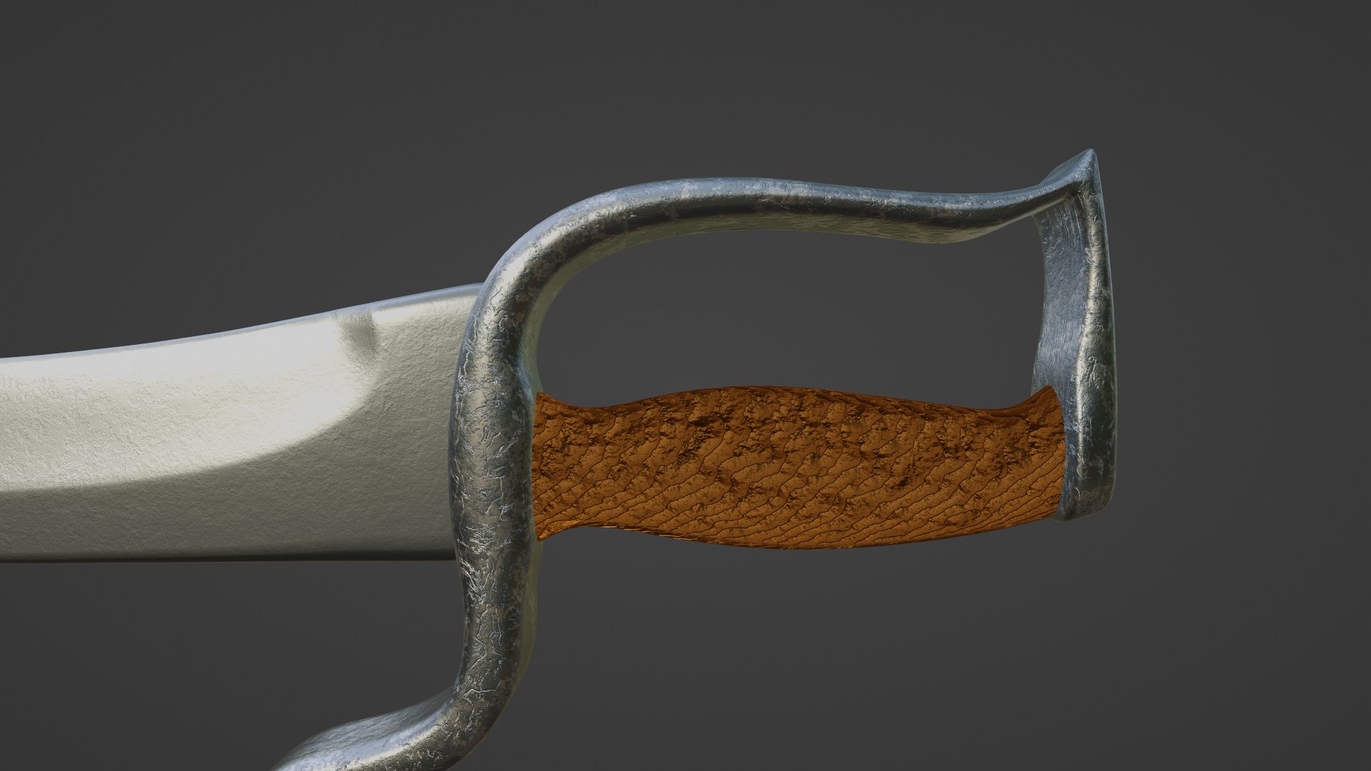 Butterfly Sword 3D Model - TurboSquid 1825195
