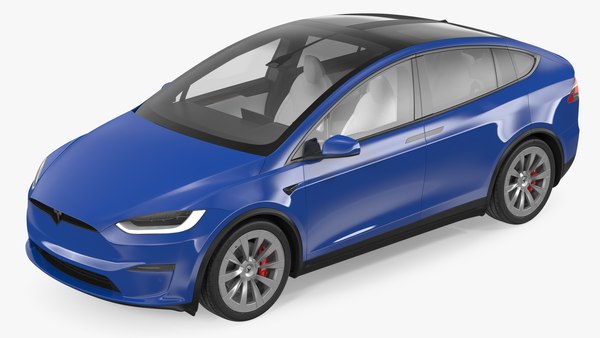 Tesla Model X Plaid Rigged 3D model - TurboSquid 1723638