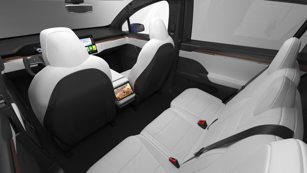 Tesla Model X Plaid Rigged 3D model - TurboSquid 1723638