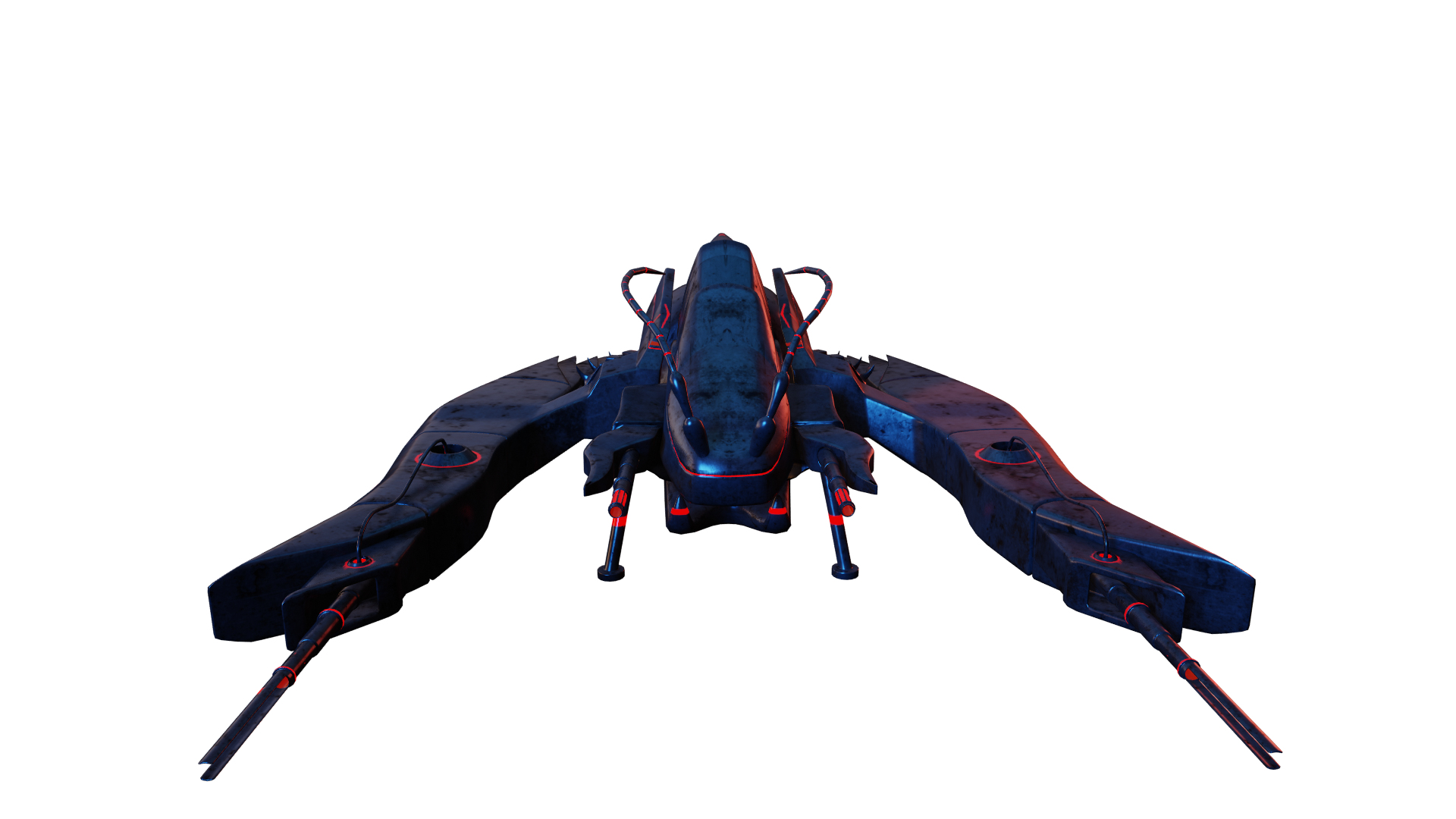 Alien Spaceship 3D - TurboSquid 2228380