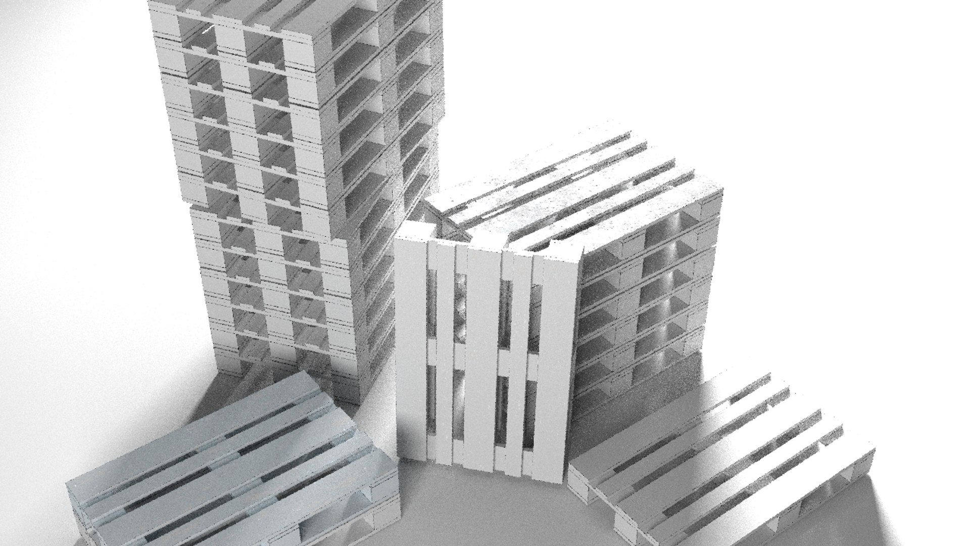 3D Pallet Props Model - TurboSquid 1554292