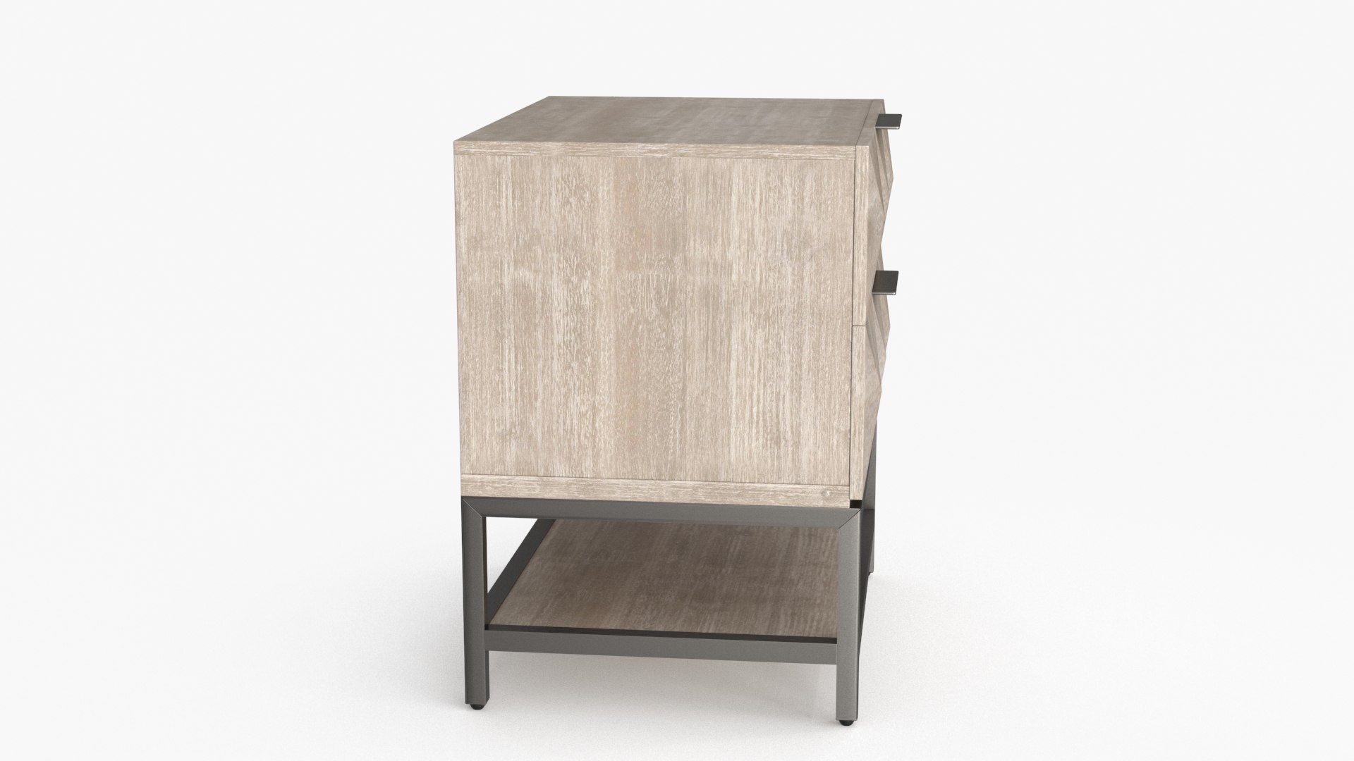 Vesper Nightstand Grey 3D Model - TurboSquid 2267586