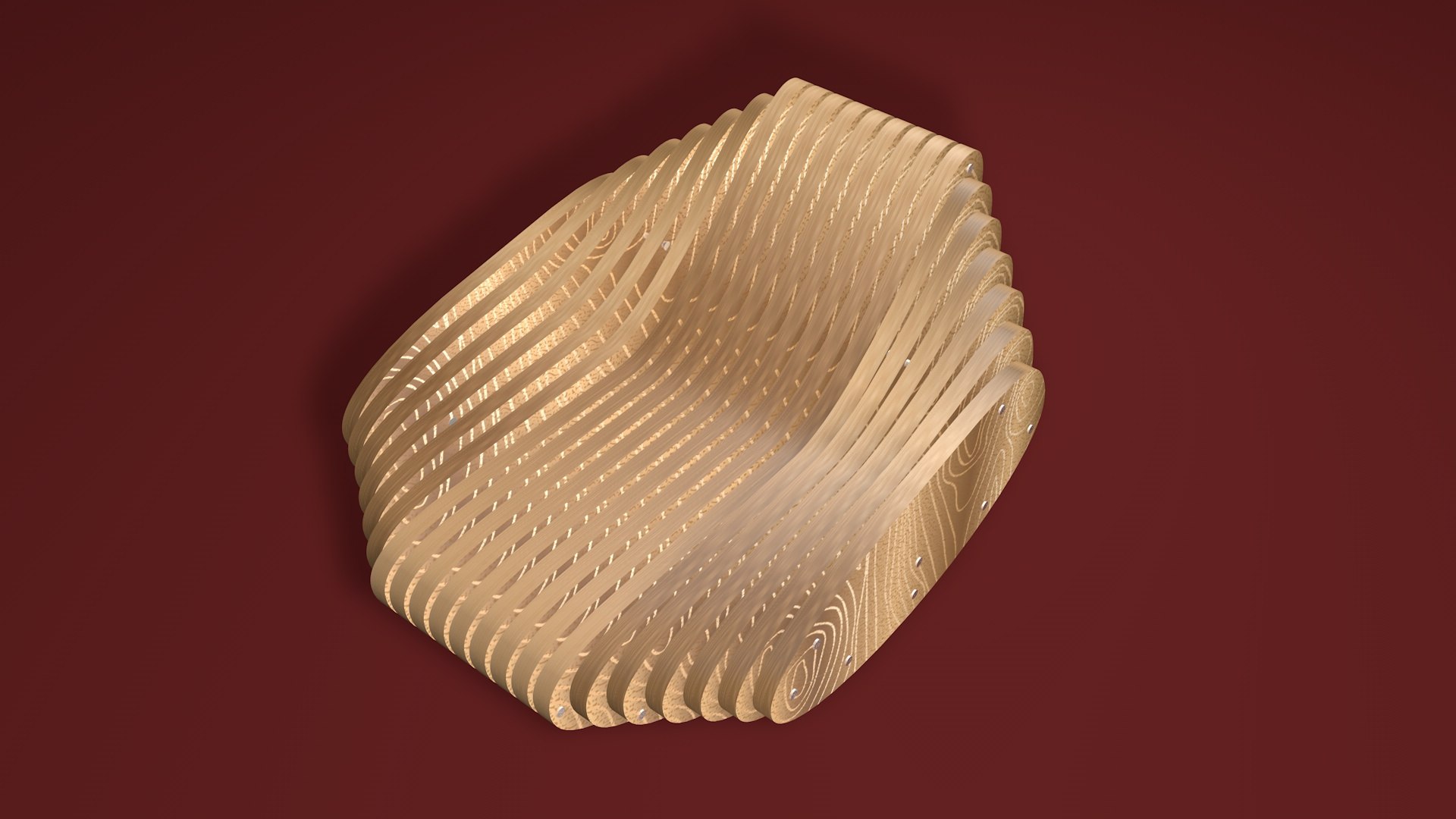 3D Model Parametric Rocking Chair - TurboSquid 1863376