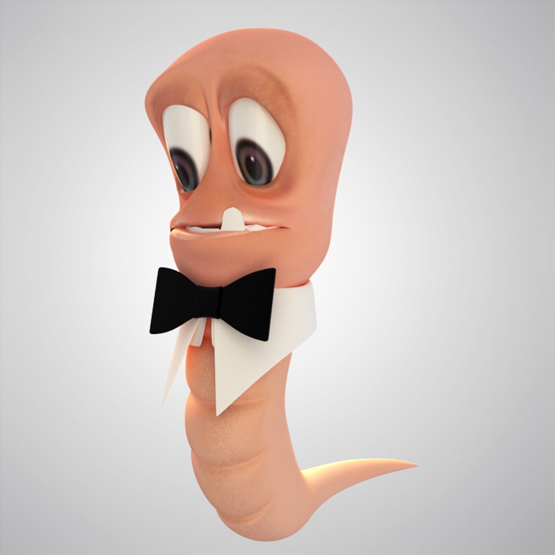 Cr Worm 3d Model