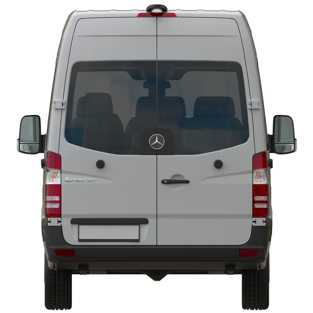 3D Mercedes-Benz Sprinter Passenger L2H2 Model - TurboSquid 1909919