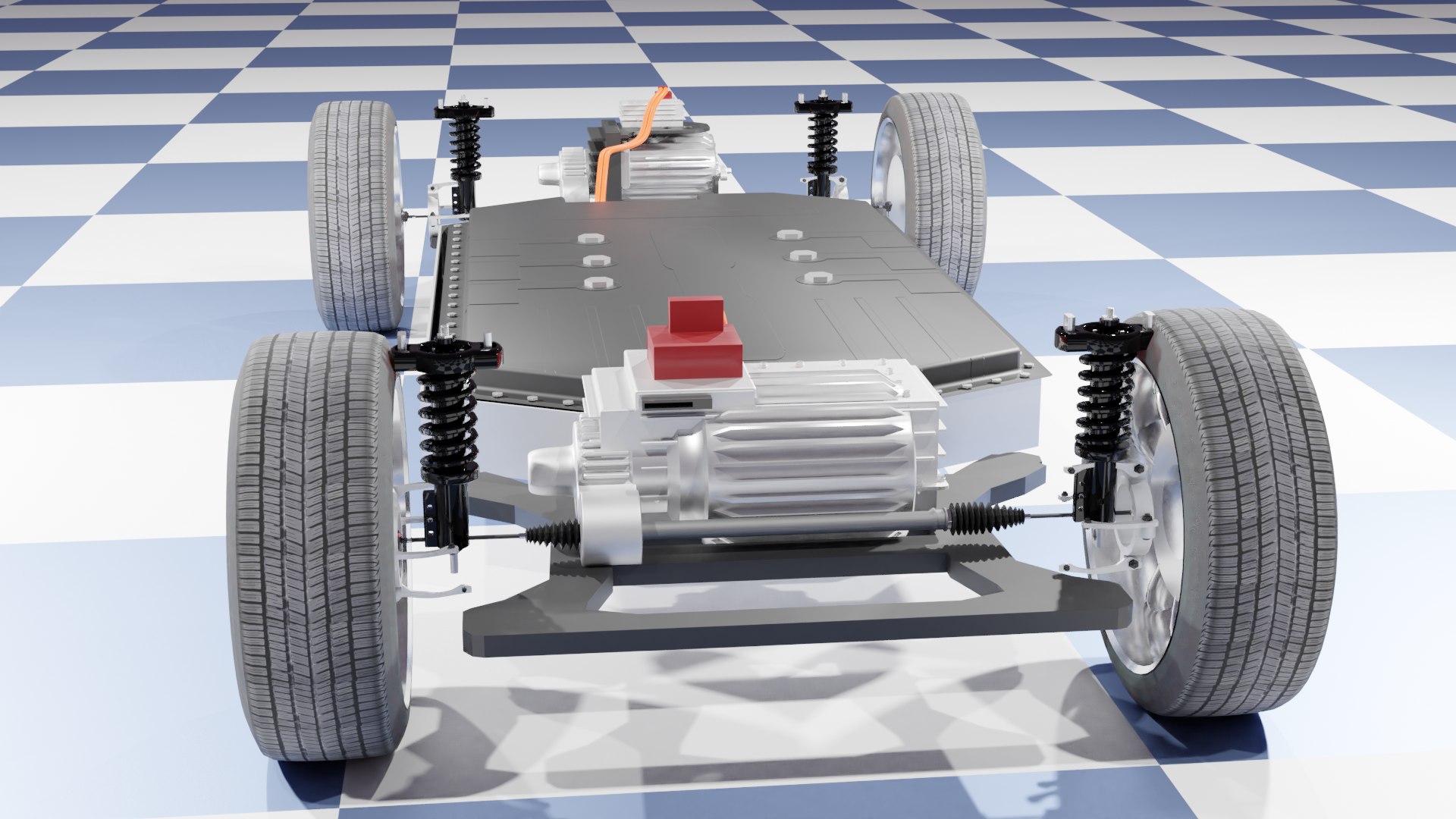 Vehicle Platform 3D Model - TurboSquid 1693250
