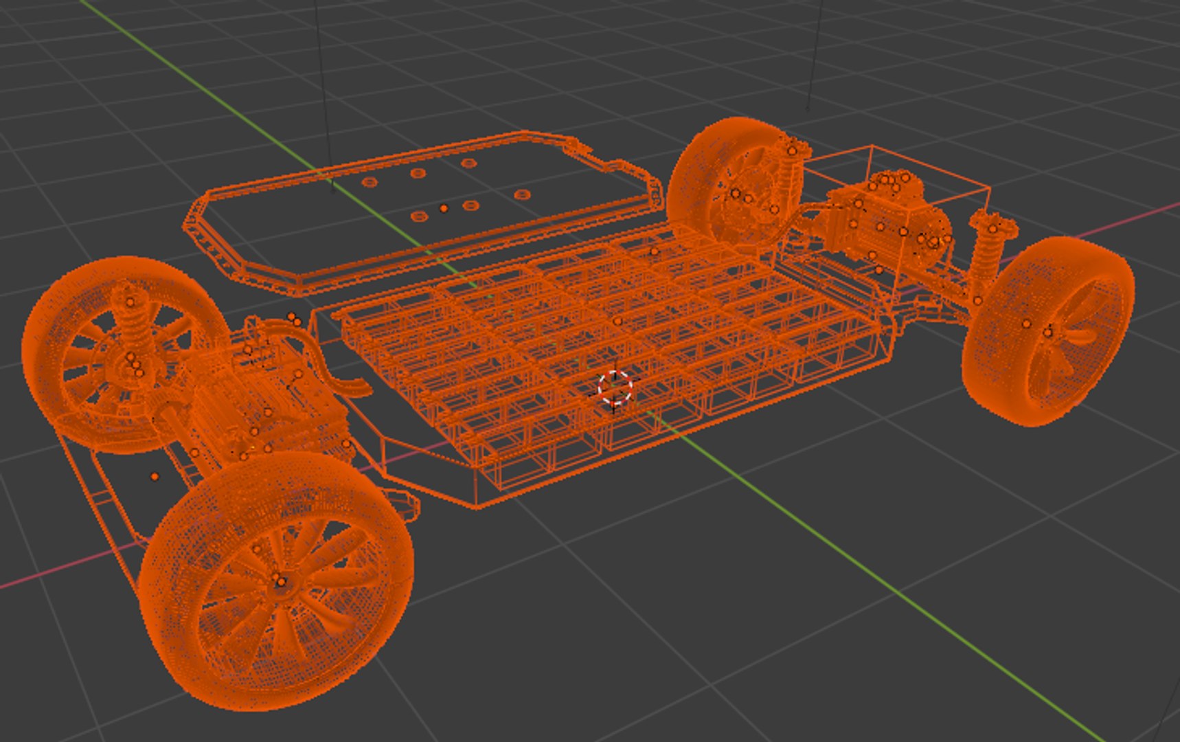 Vehicle Platform 3D Model - TurboSquid 1693250