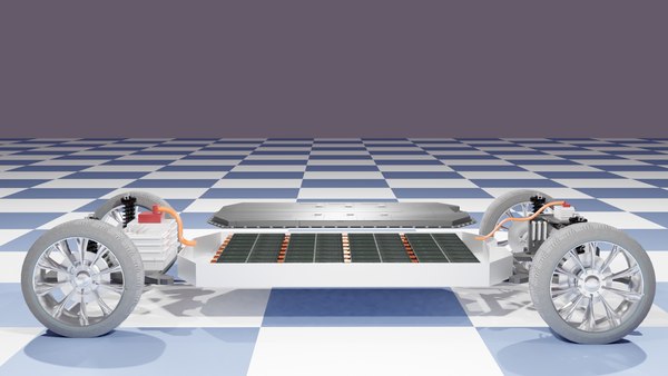 Vehicle platform 3D model - TurboSquid 1693250