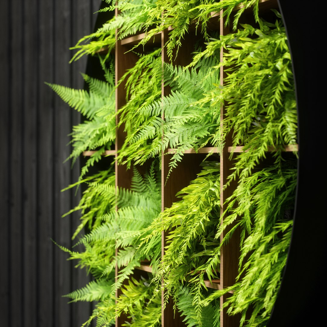 Fern Wall Panel Model - TurboSquid 1245716