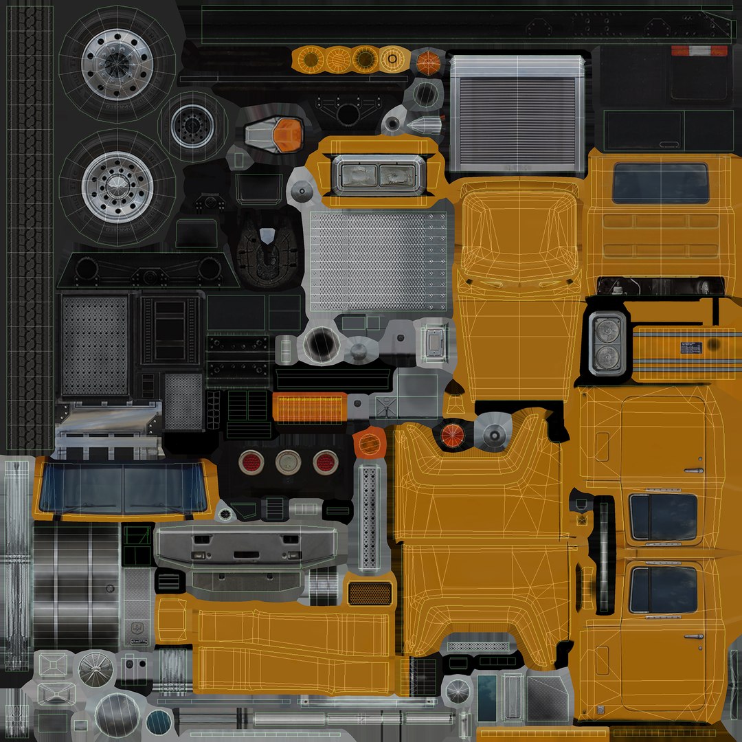 3D Box Truck Model - TurboSquid 2427750