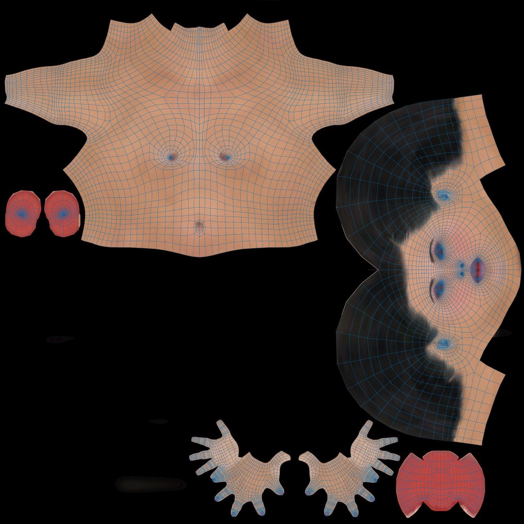 3D Female Character - TurboSquid 1593048