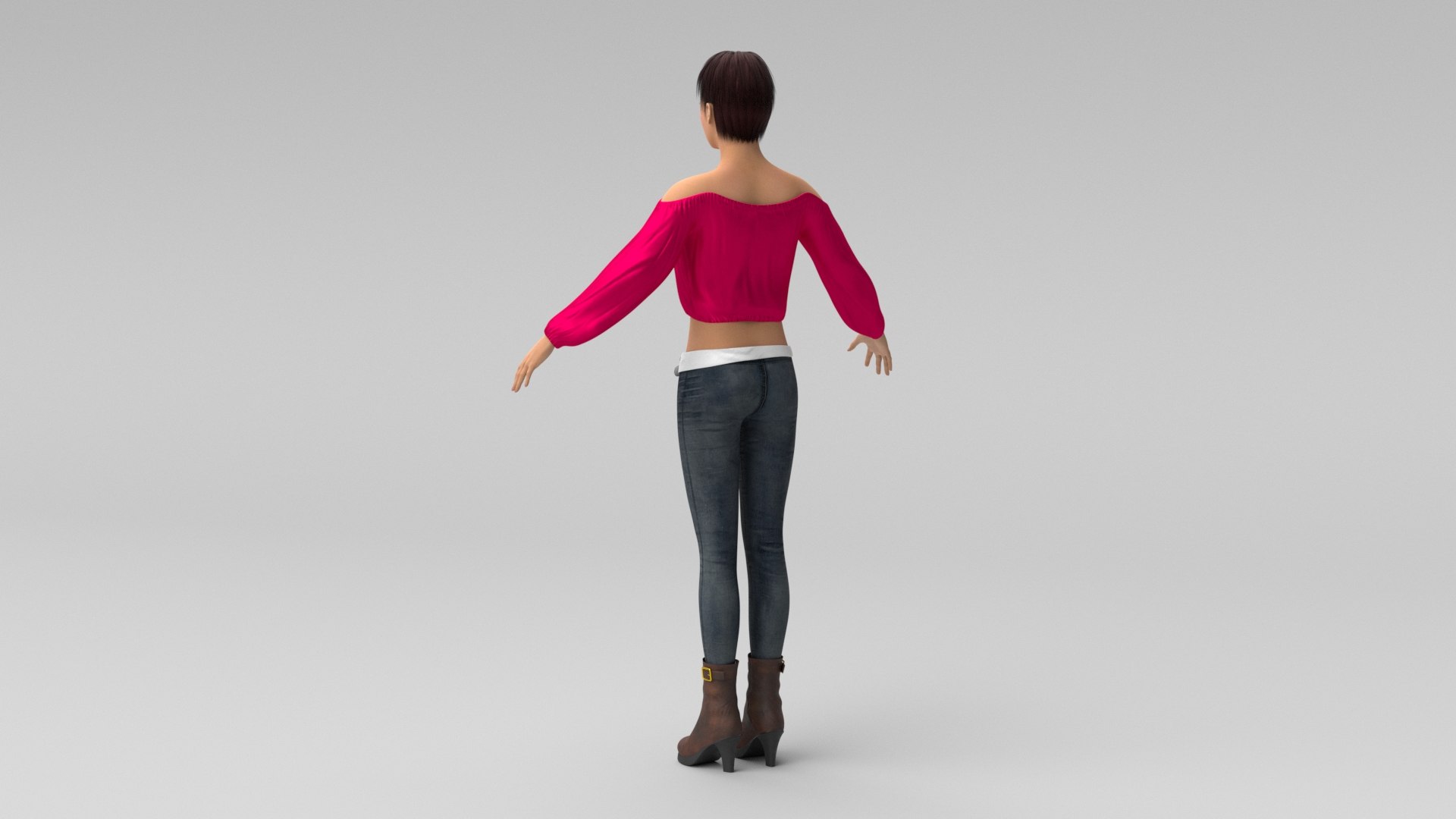 3D Female Character - TurboSquid 1593048
