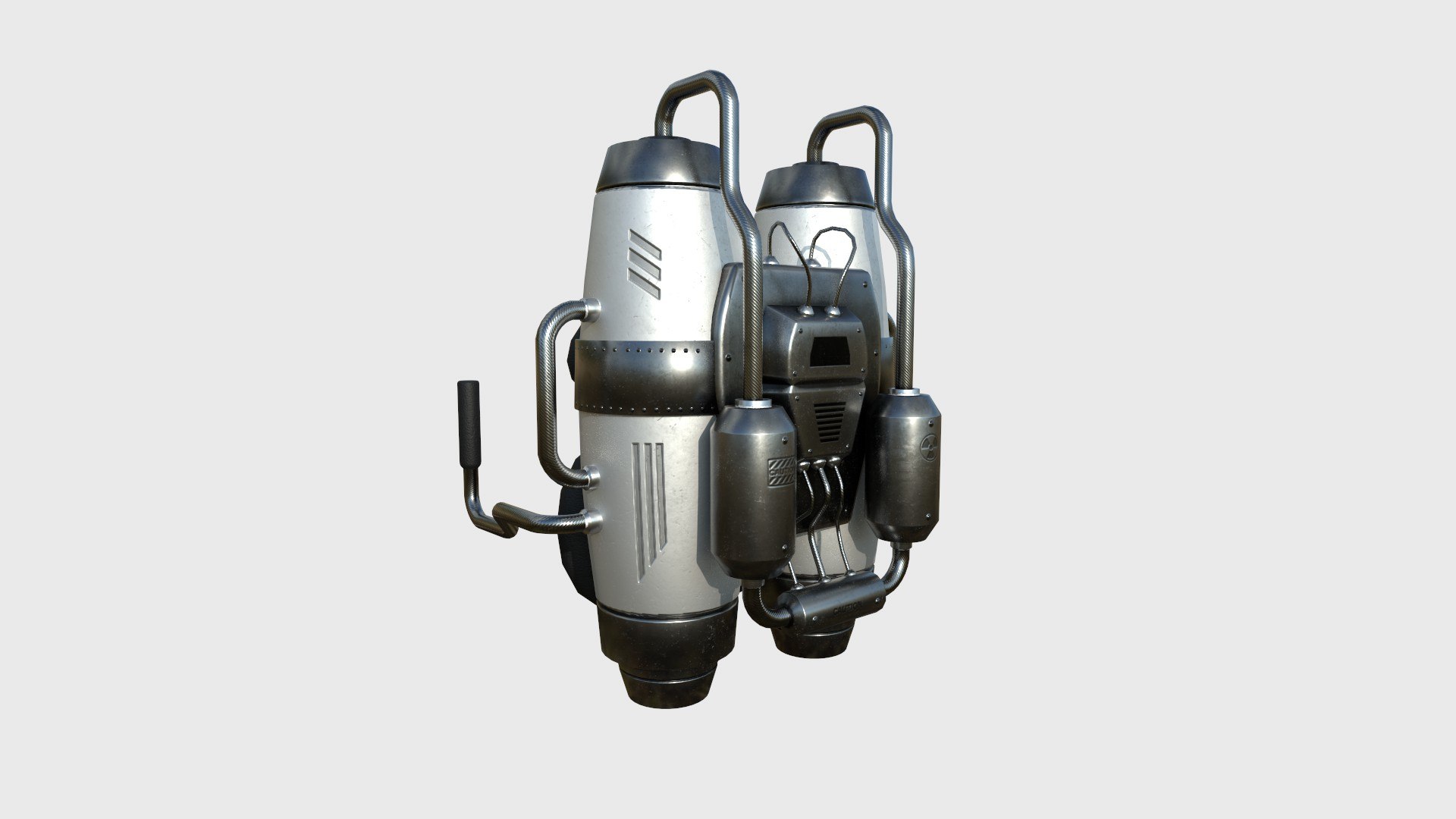 3D Jetpack A09 Steel - SciFi Character Design - TurboSquid 1875843