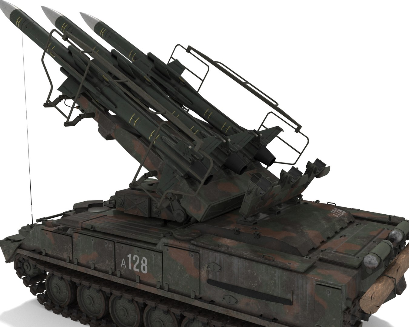 Sa-6 Missile 3D Model - TurboSquid 1470281