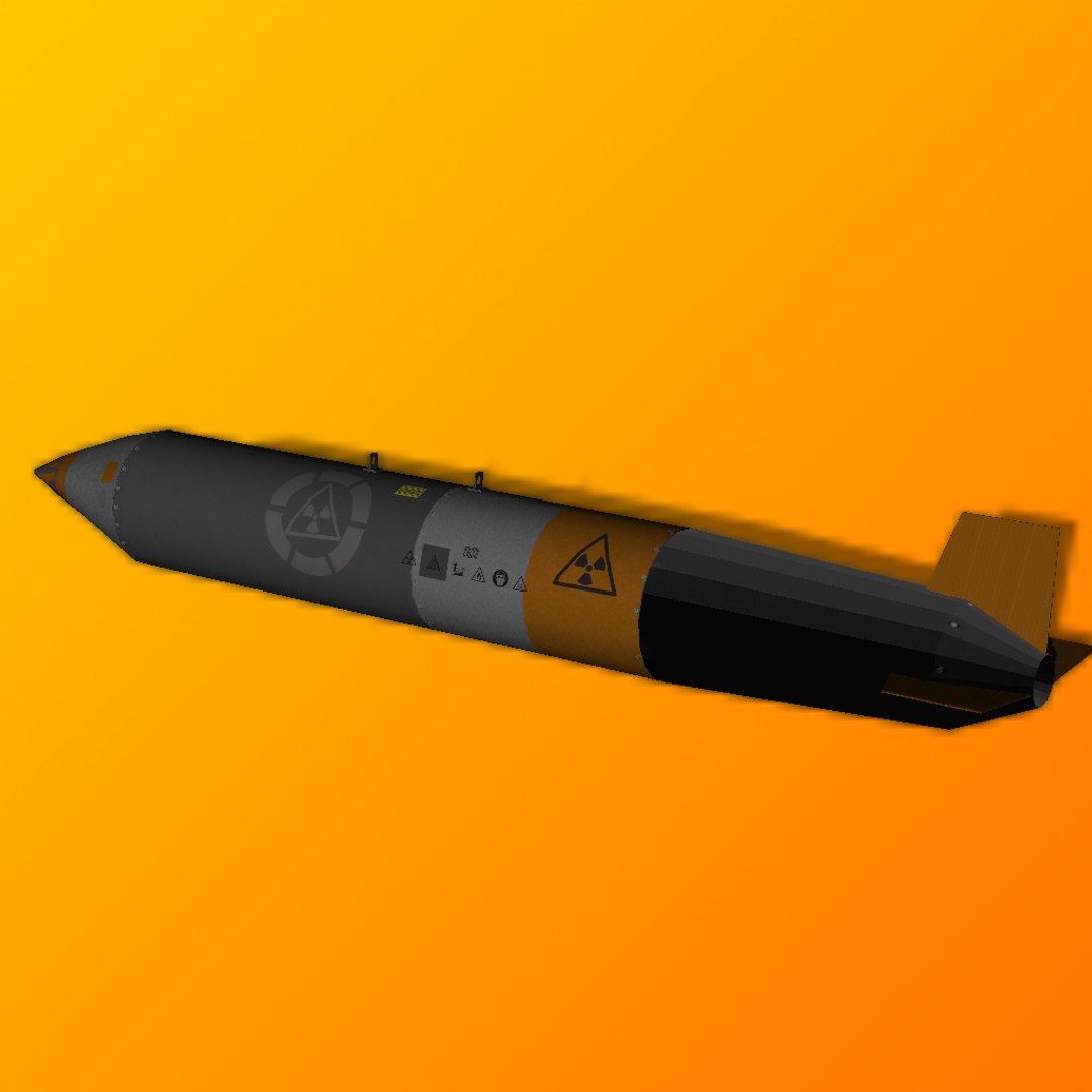 Nucklear Bomb Model - TurboSquid 1270594