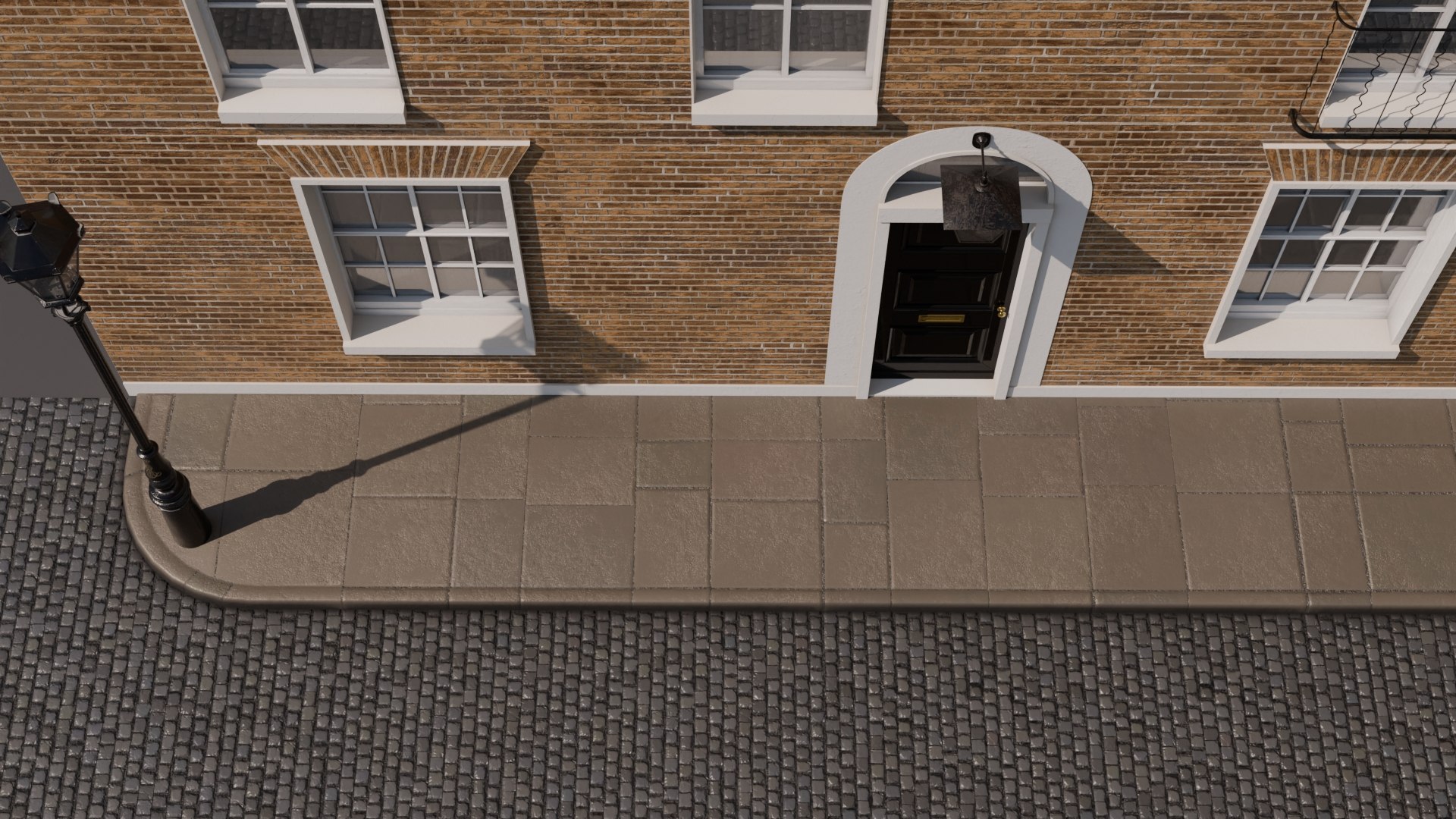 Modular 4th Floor London House Model - TurboSquid 2190040