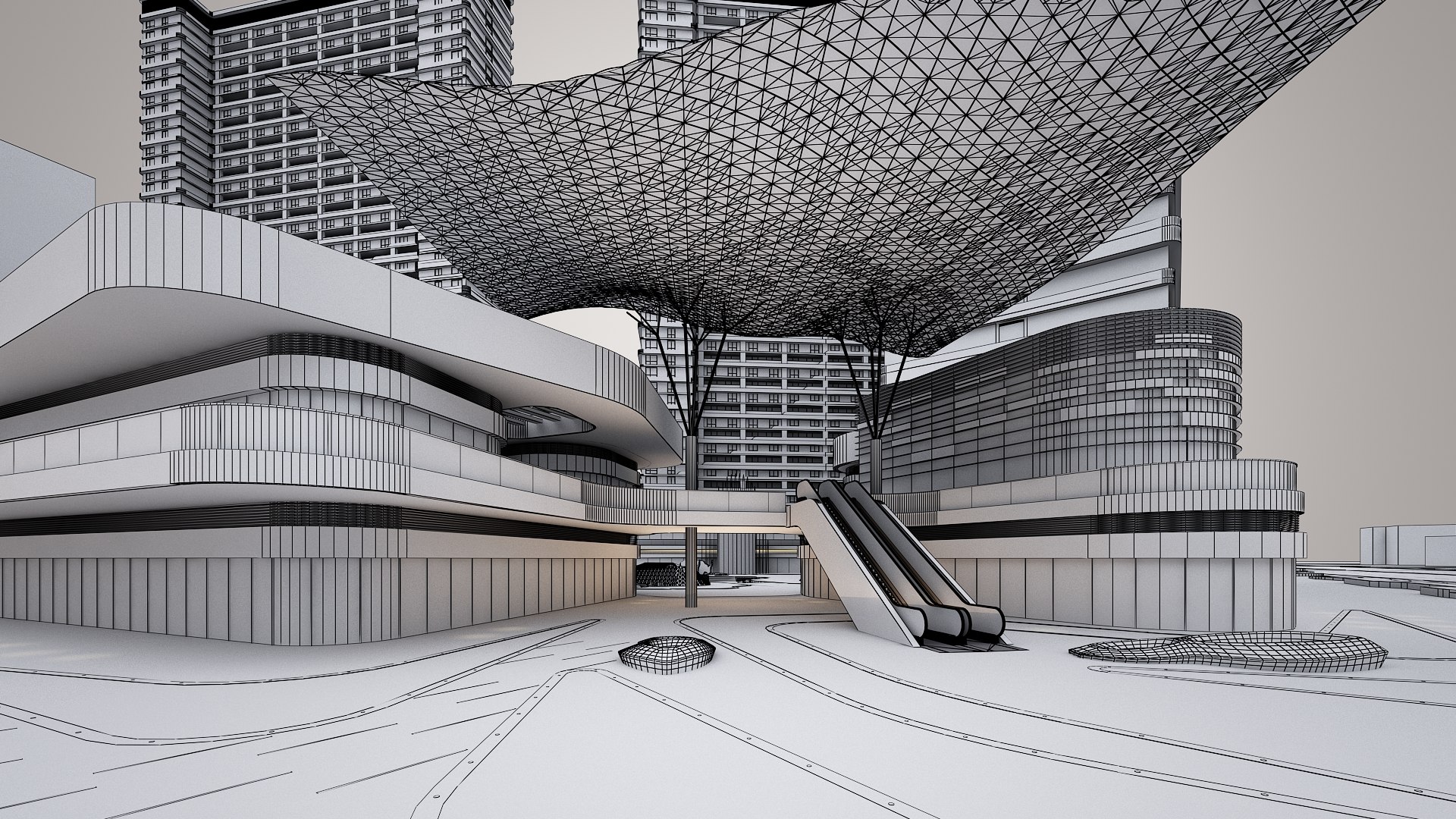 3D model Modern Building Collection 09 - TurboSquid 1985964