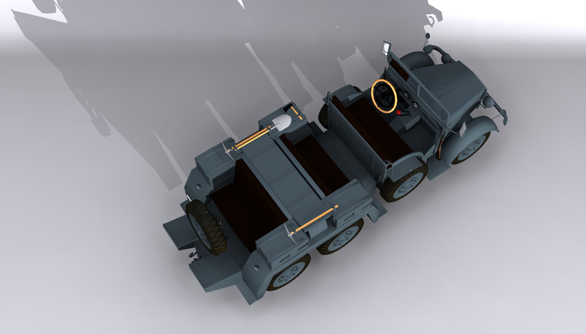 Max Krupp Protze Kfz69 Wwii