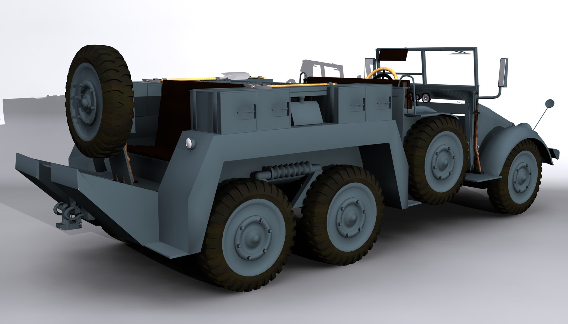 Max Krupp Protze Kfz69 Wwii