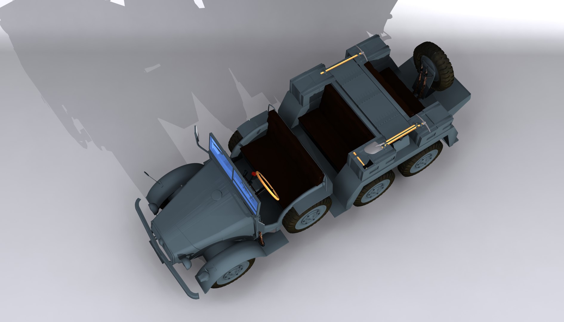 Max Krupp Protze Kfz69 Wwii