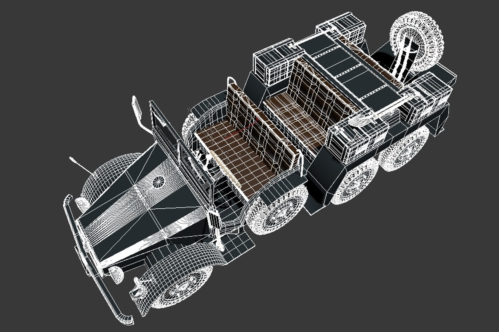 Max Krupp Protze Kfz69 Wwii