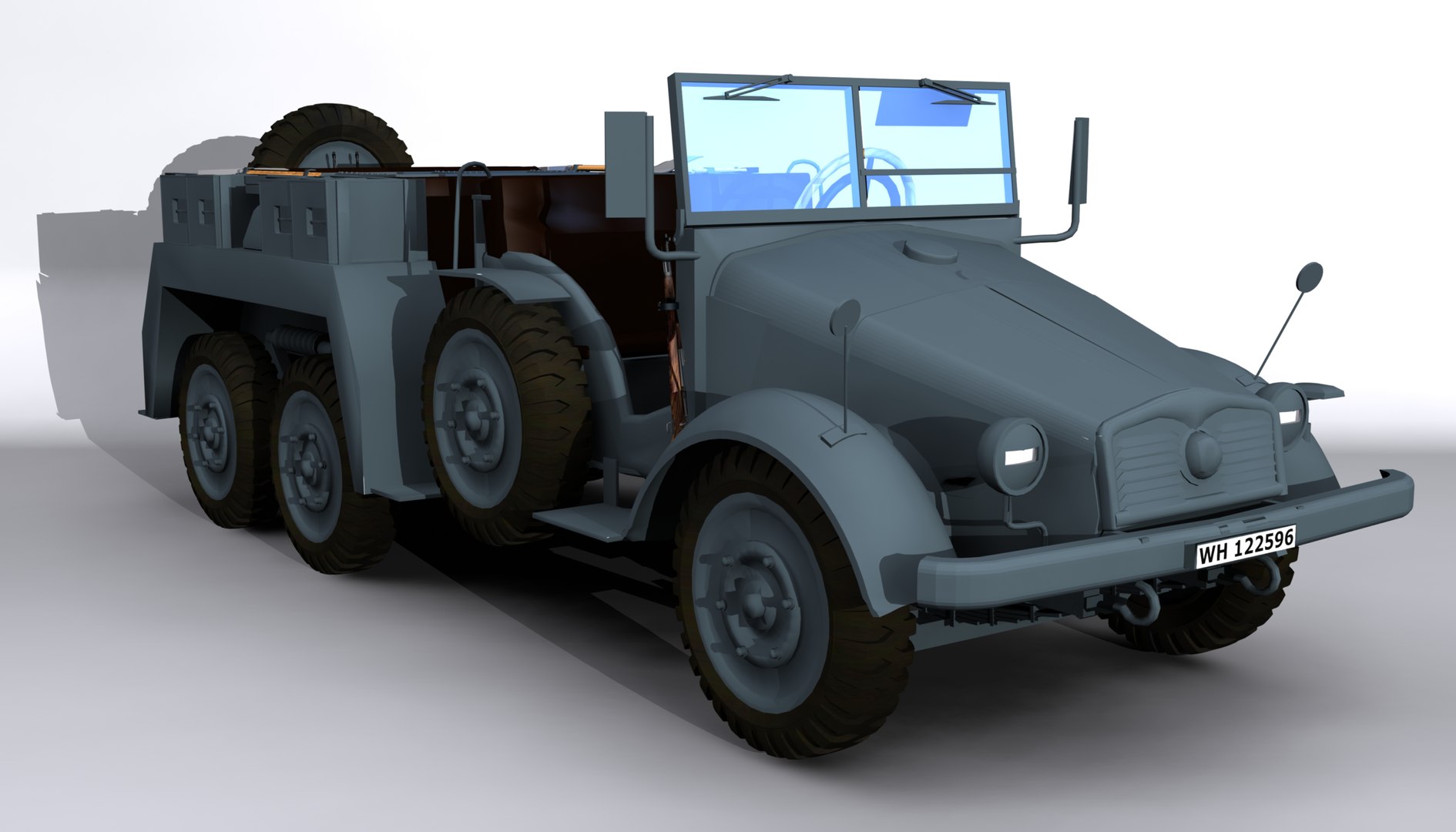 Max Krupp Protze Kfz69 Wwii