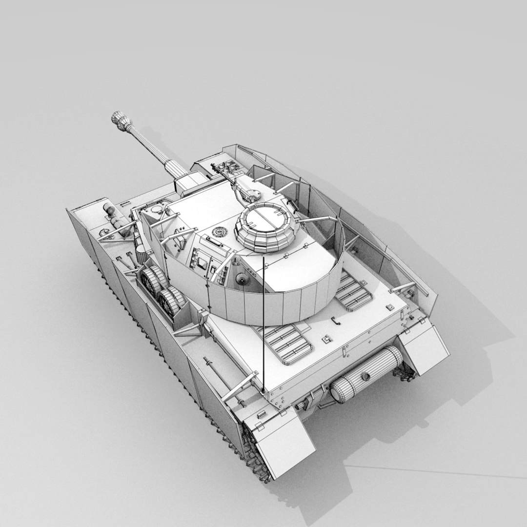 Panzer Iv Ausf H Model - TurboSquid 1425161
