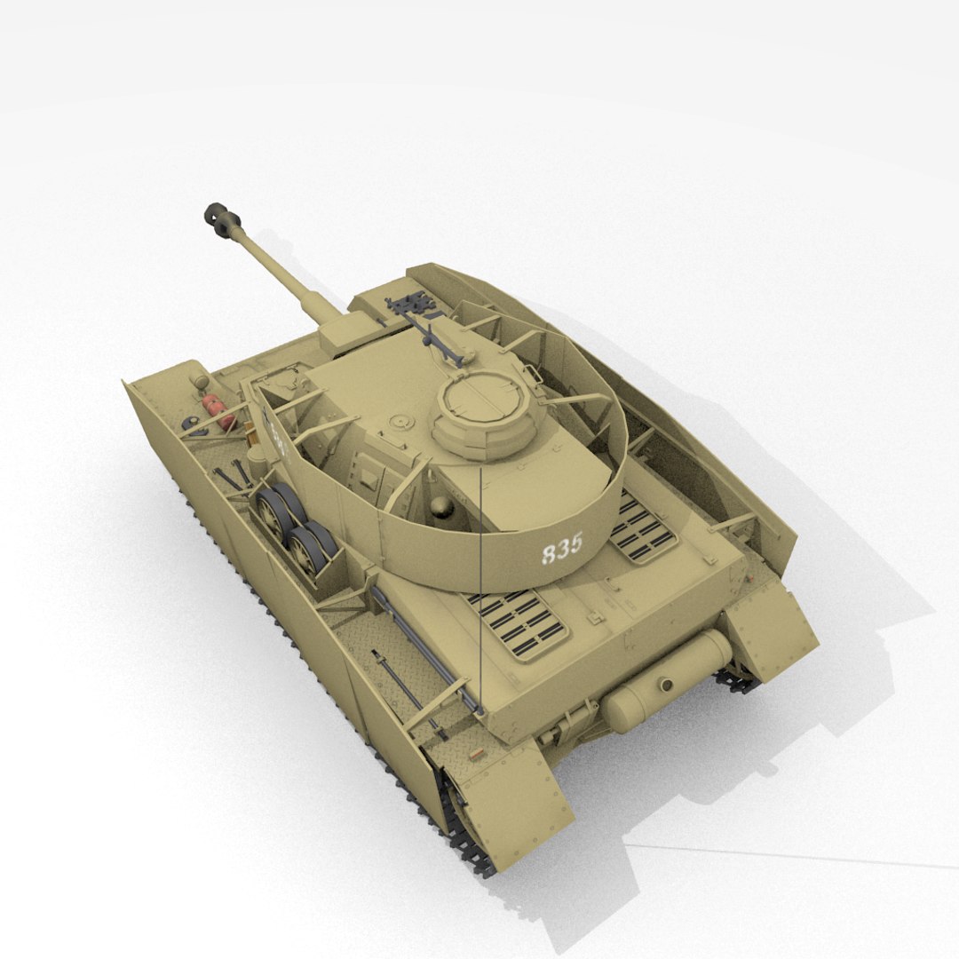 Panzer Iv Ausf H Model - TurboSquid 1425161