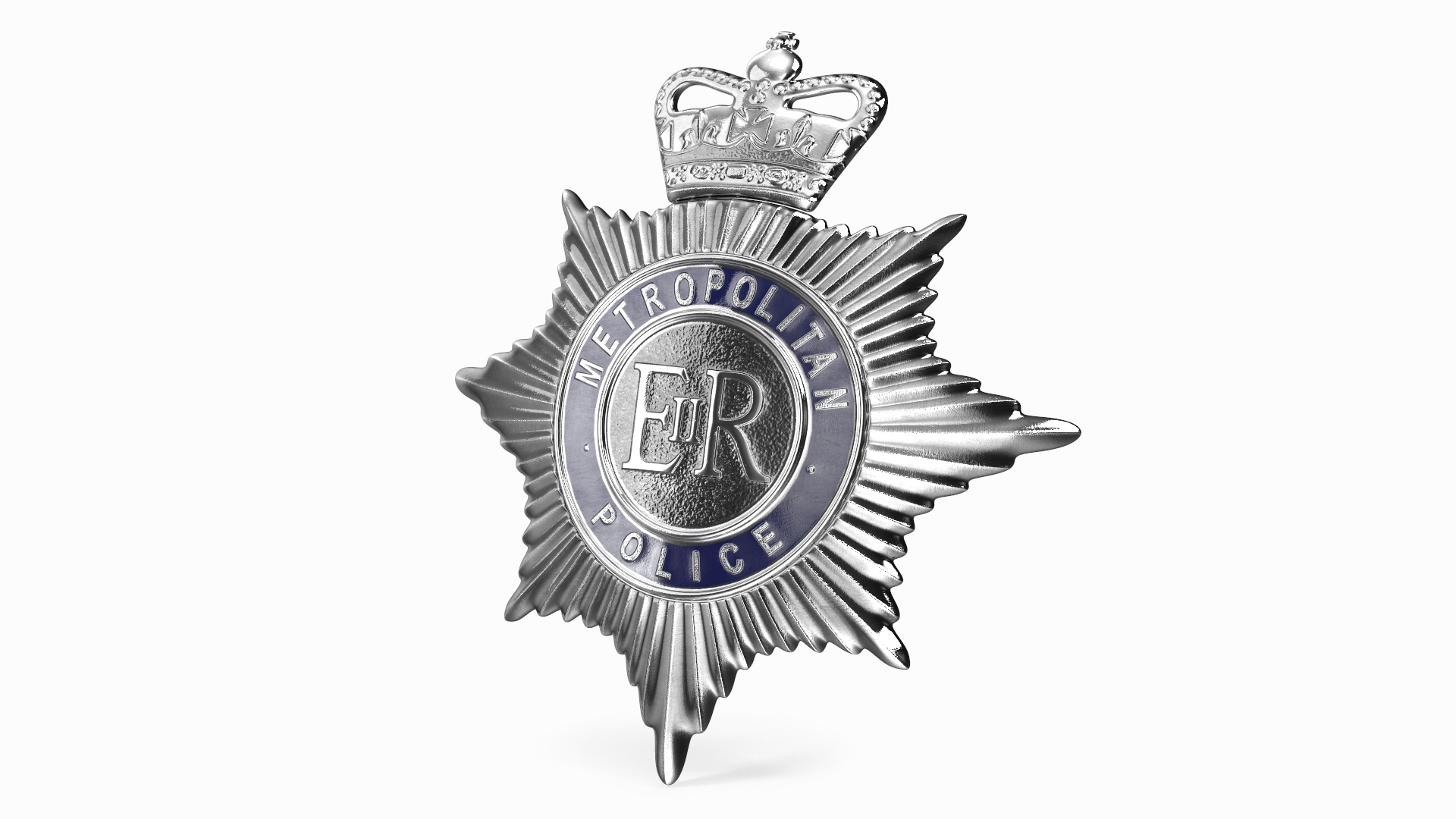 3D British Metropolitan Police Badge - TurboSquid 2224673