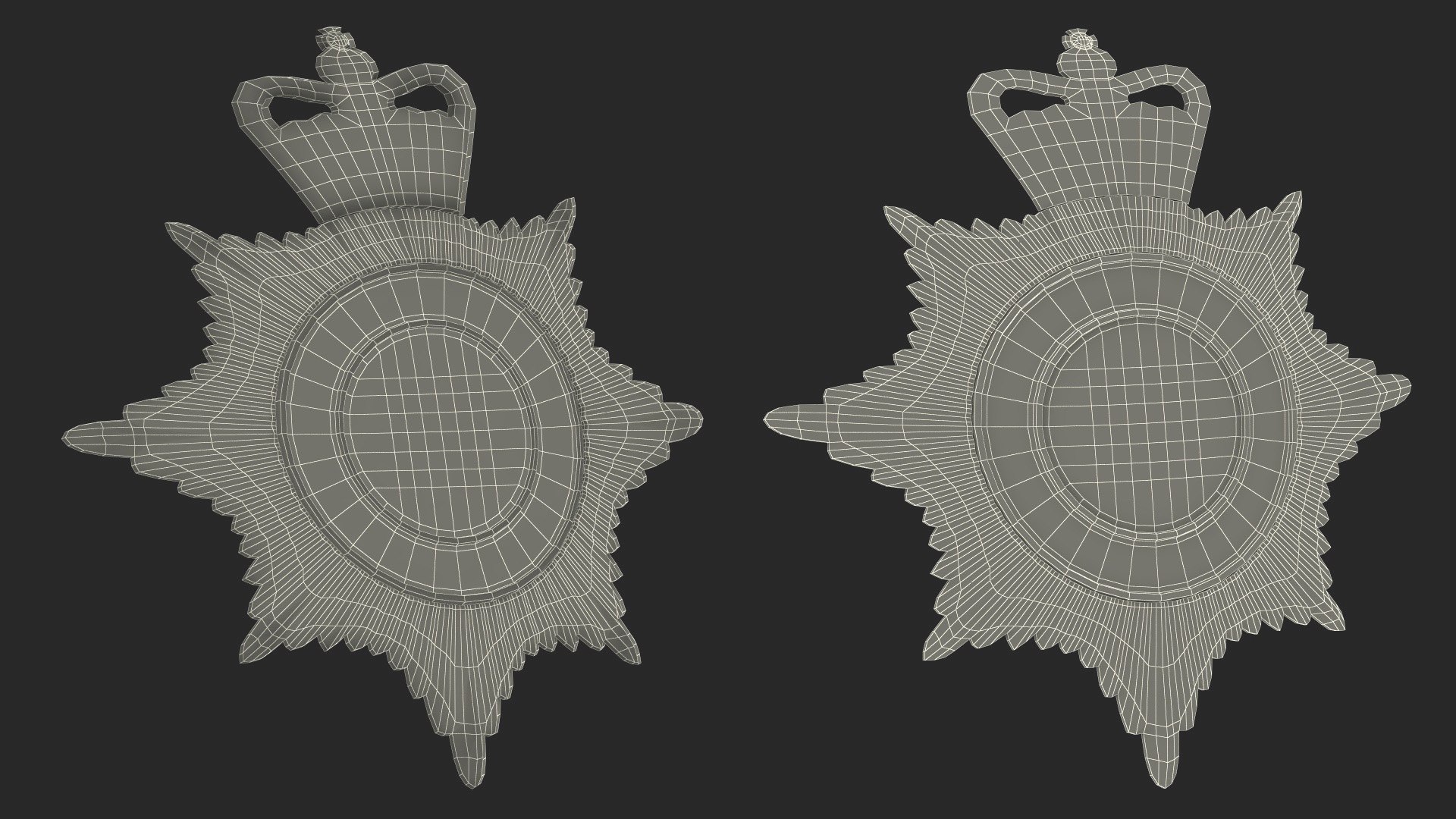 3D British Metropolitan Police Badge - TurboSquid 2224673