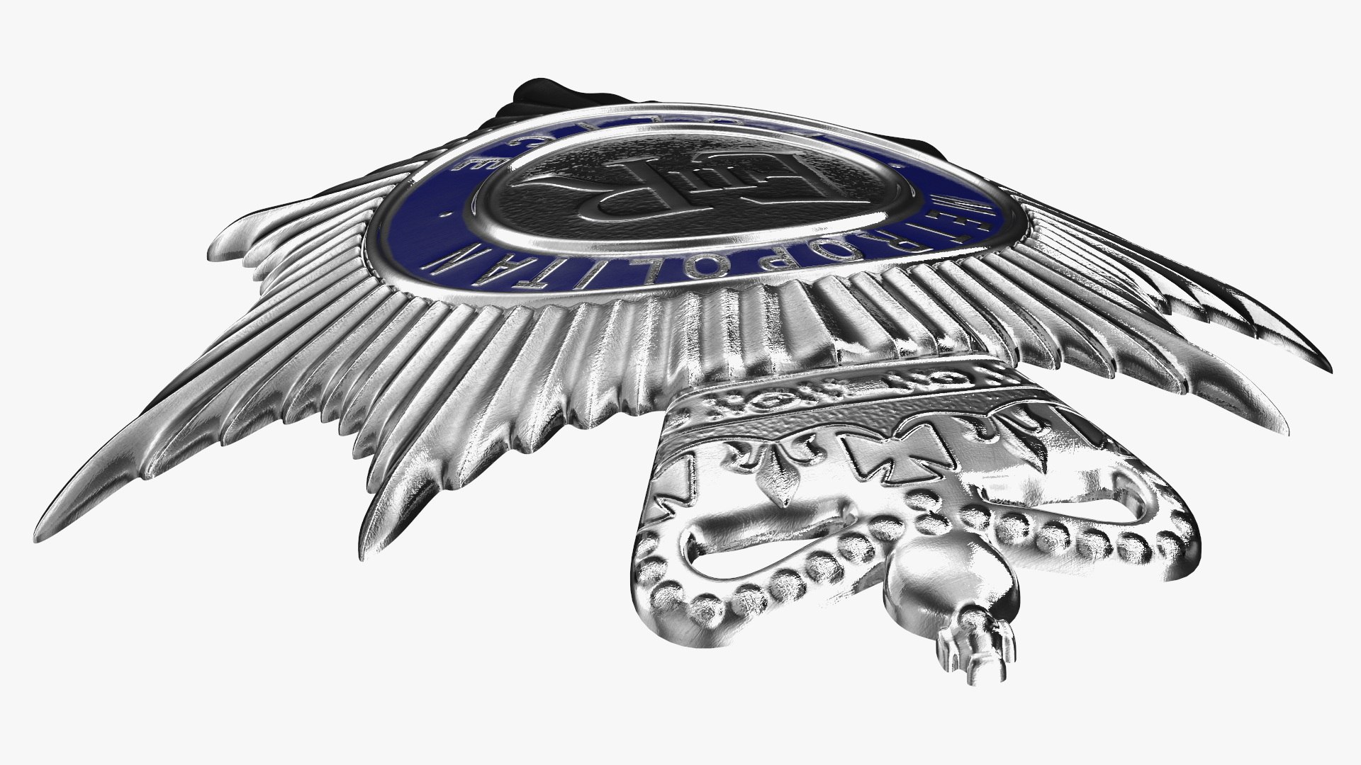 3D British Metropolitan Police Badge - TurboSquid 2224673