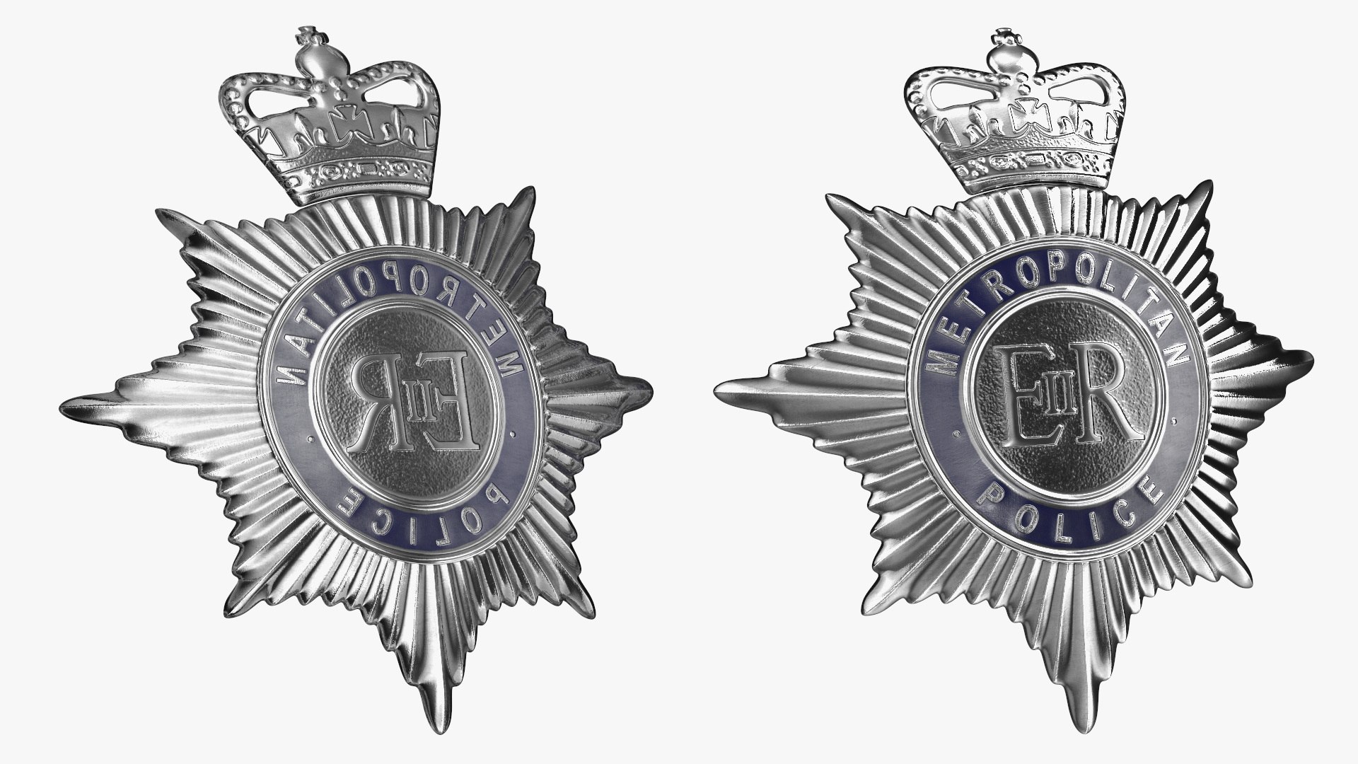 3D British Metropolitan Police Badge - TurboSquid 2224673