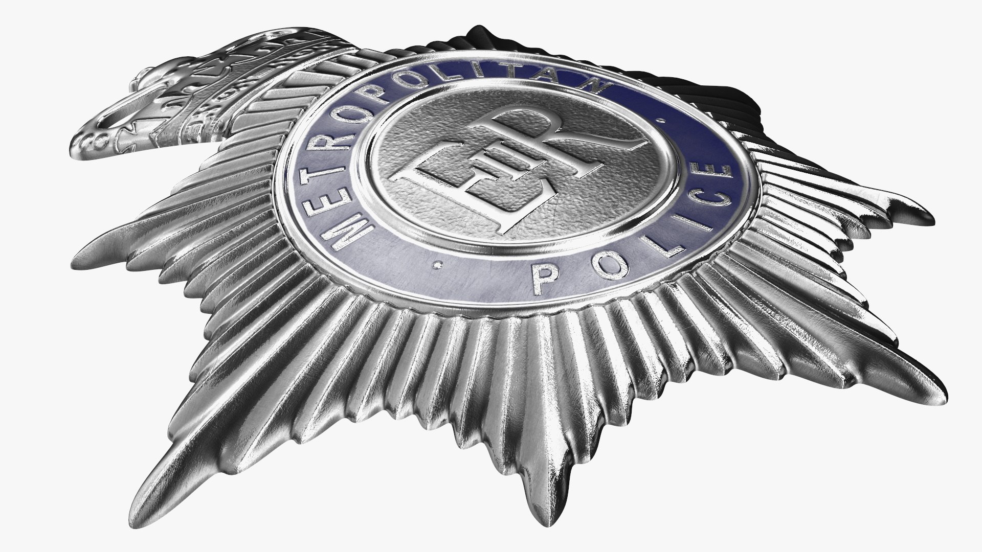 3D British Metropolitan Police Badge - TurboSquid 2224673