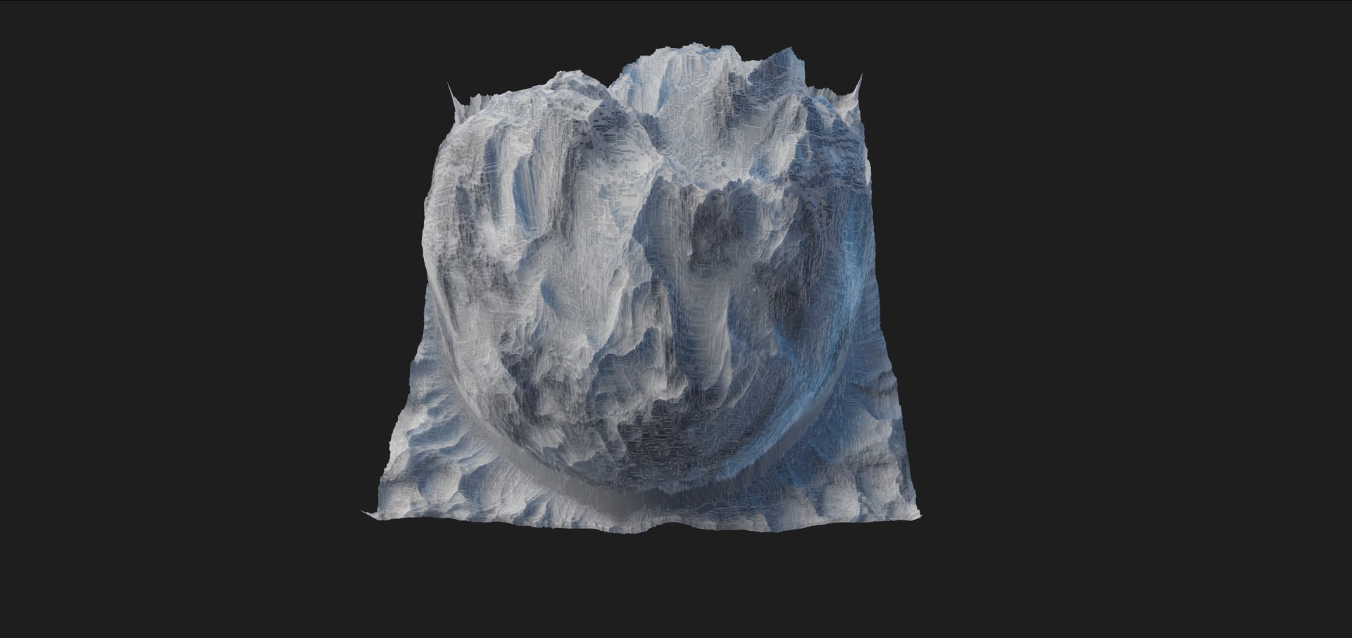 3D Glacier - TurboSquid 2151092