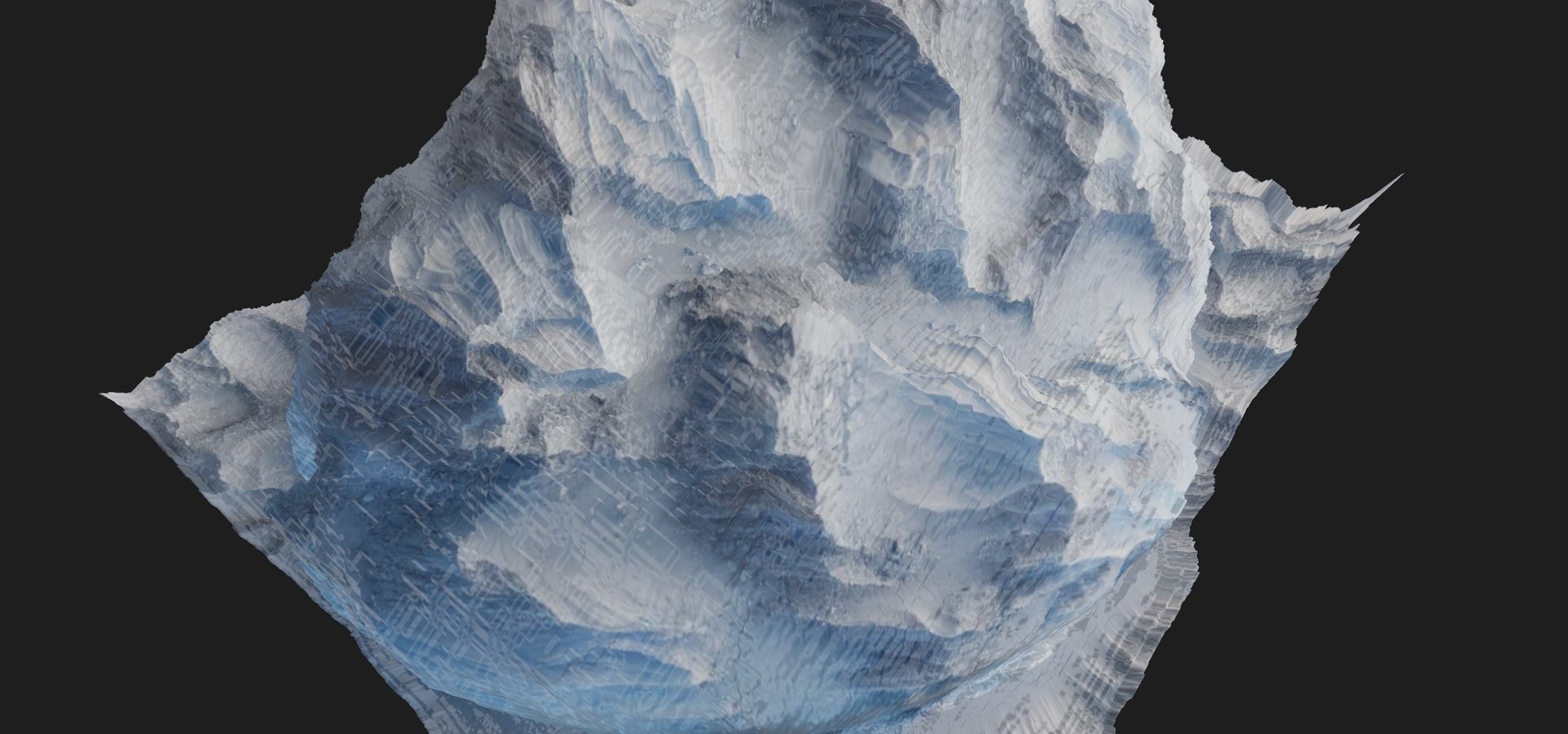 3D Glacier - TurboSquid 2151092
