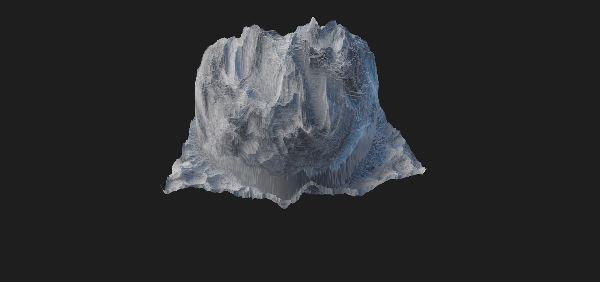 3D Glacier - TurboSquid 2151092