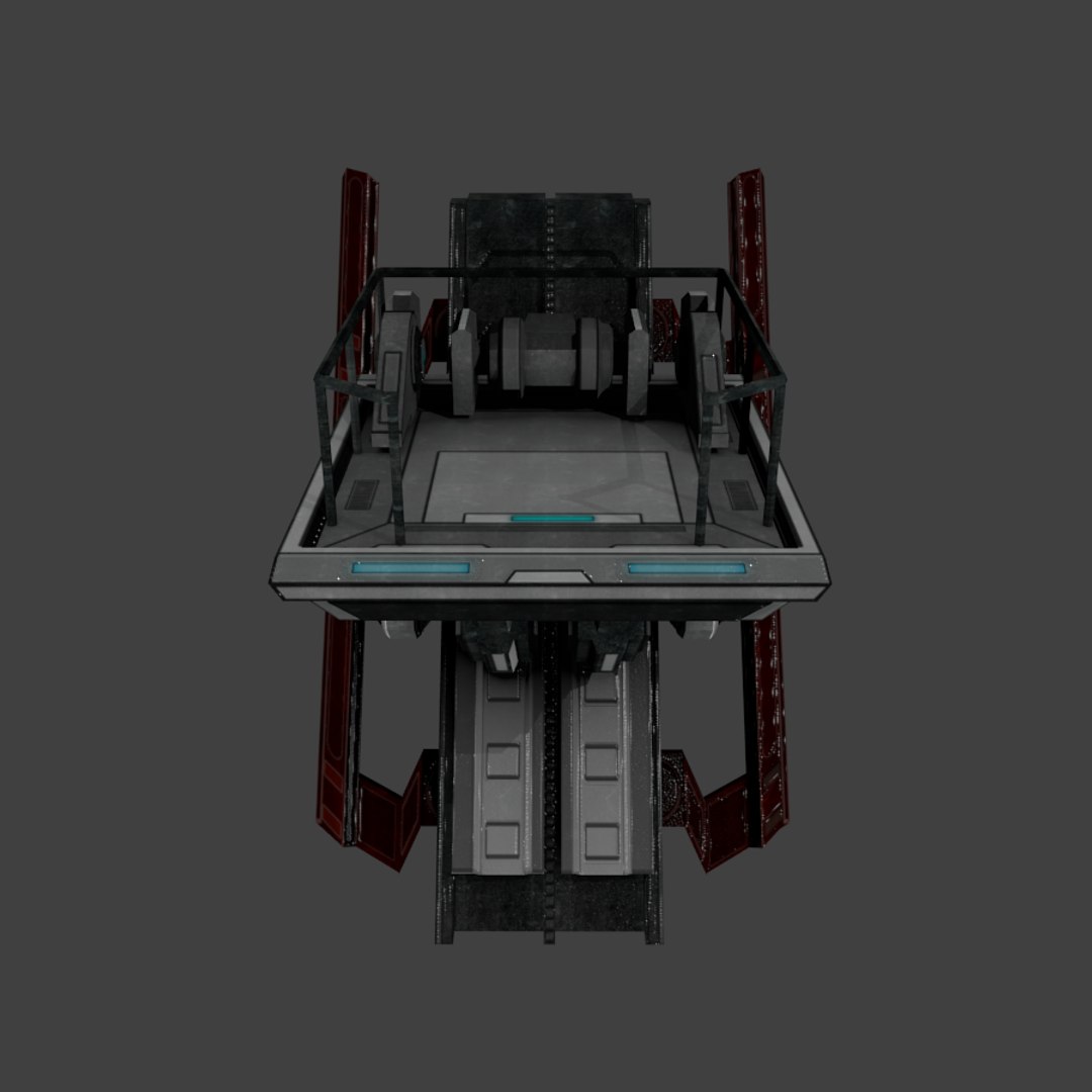 3D Elevator Element Platform - TurboSquid 1206599
