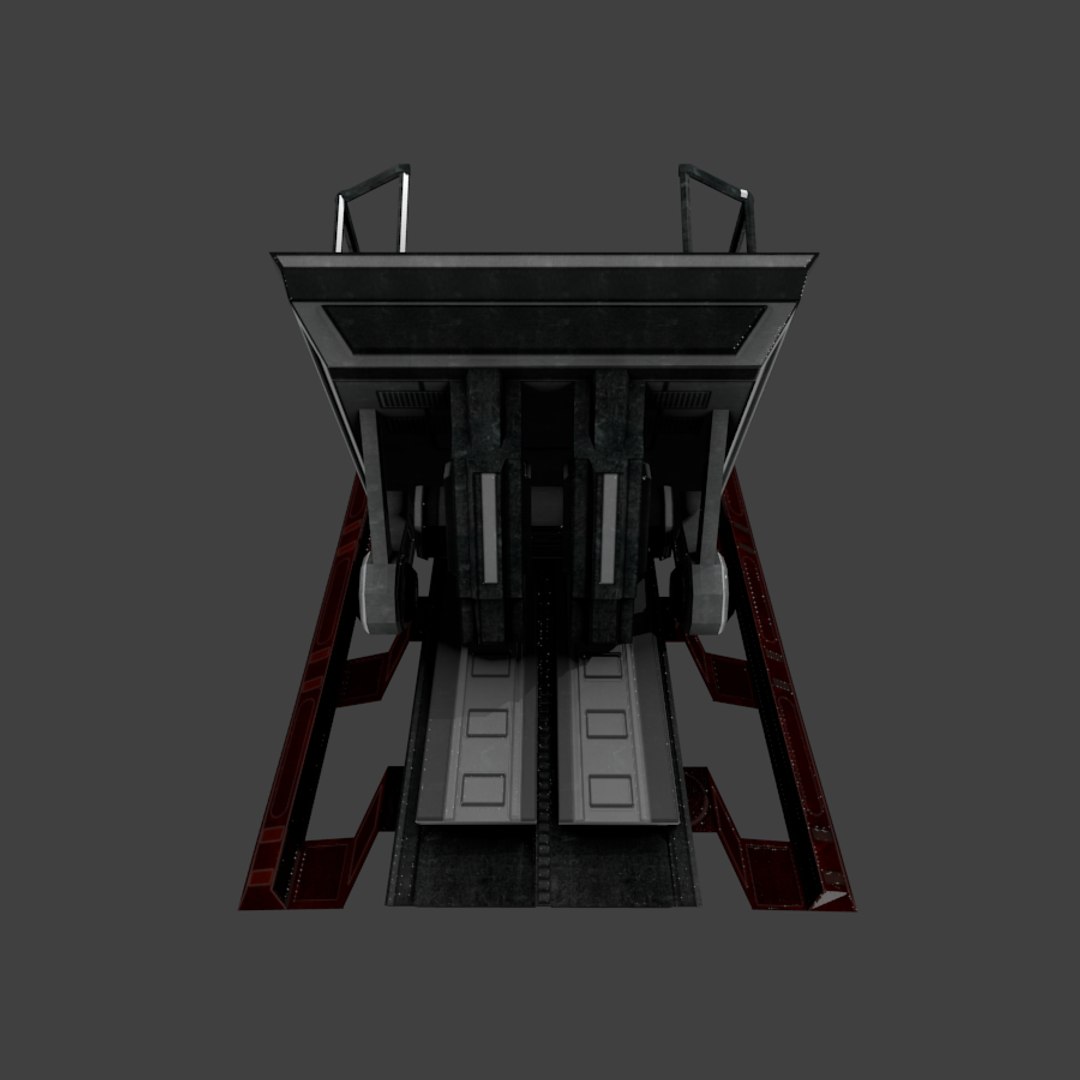 3D Elevator Element Platform - TurboSquid 1206599