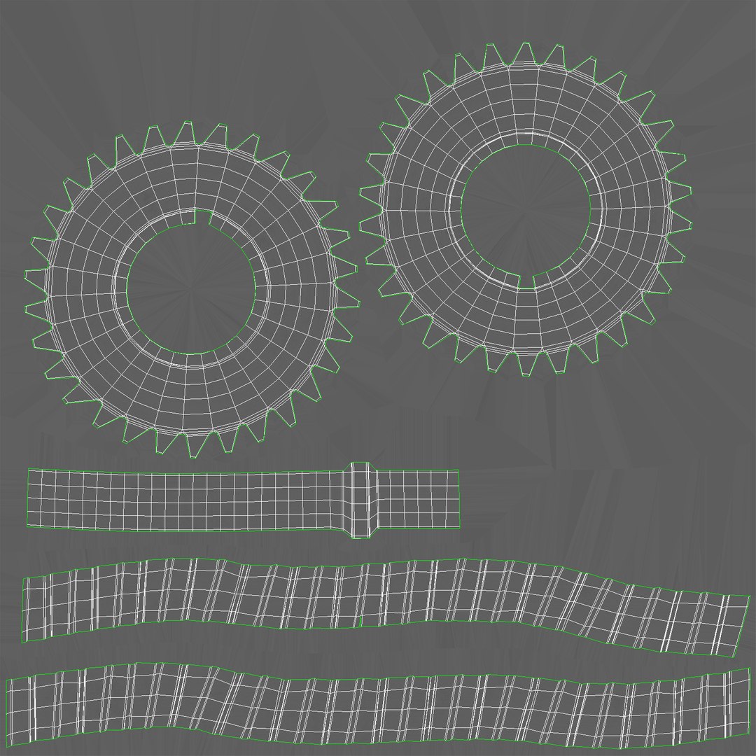 Helical Gear 04 3D Model - TurboSquid 1402667