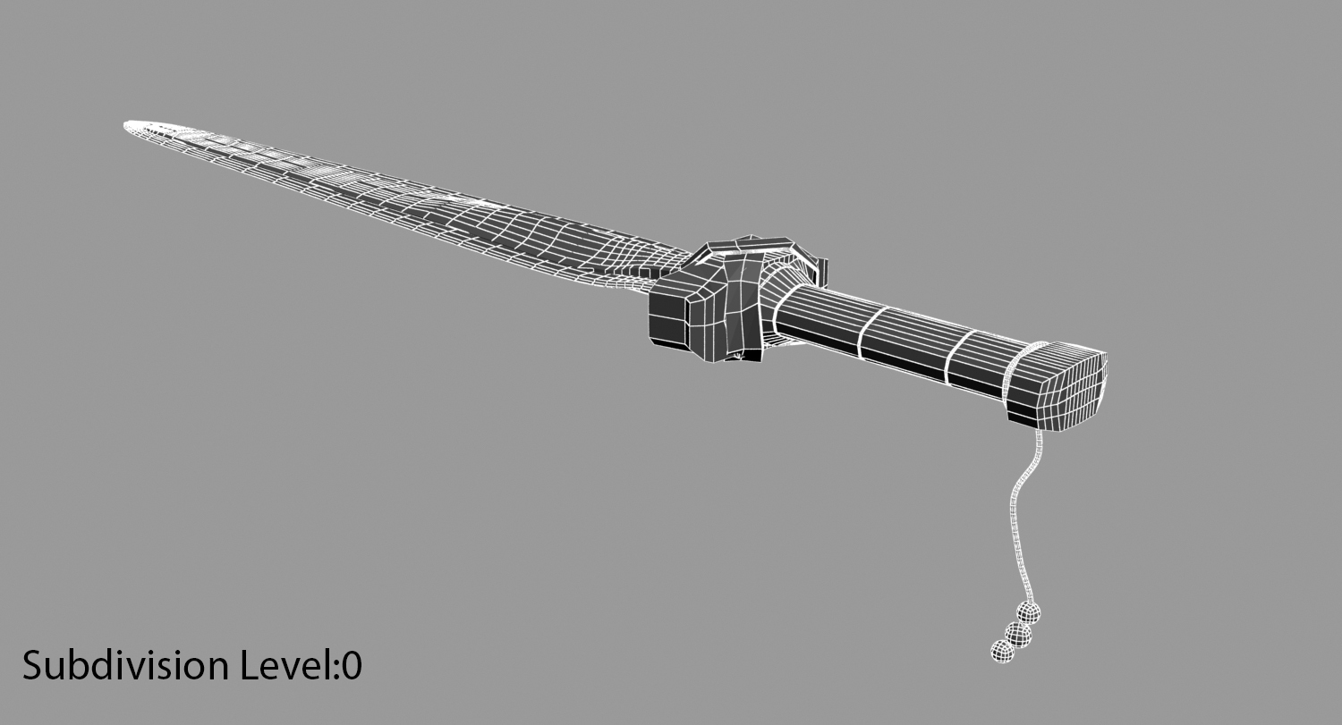 sword 3d model