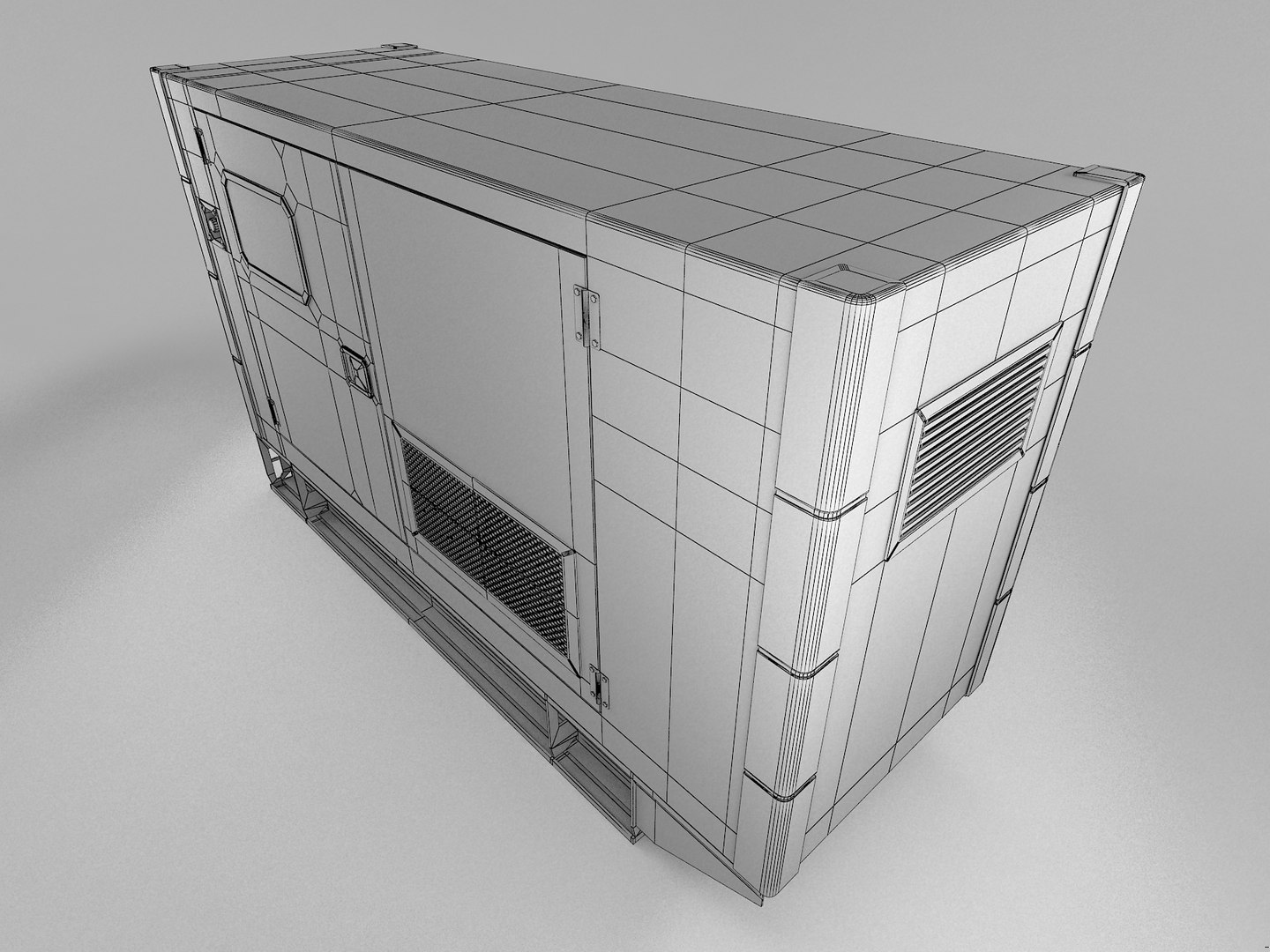 Power Generator 3d Model