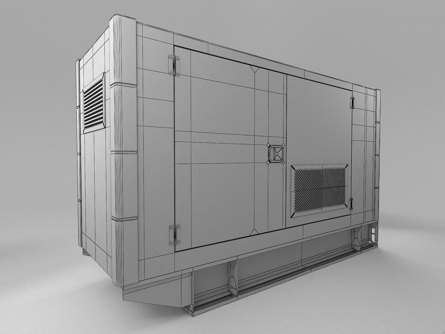 Power Generator 3d Model