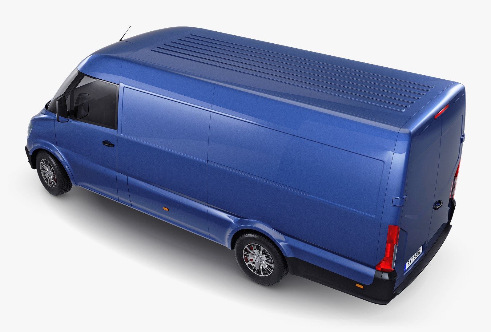 Generic Commercial Cargo Van M 2 3D Model - TurboSquid 1969952