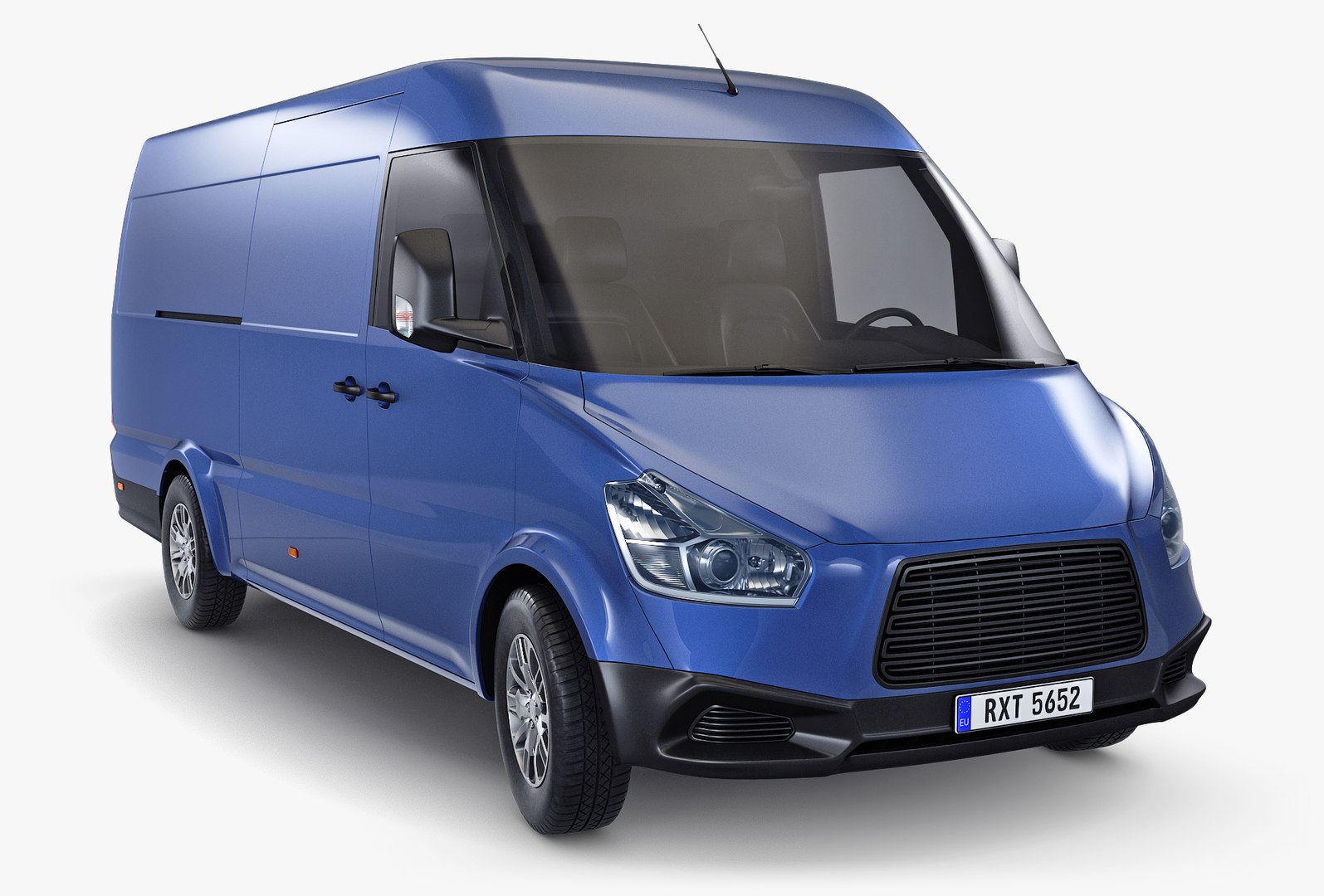 Generic Commercial Cargo Van M 2 3D Model - TurboSquid 1969952