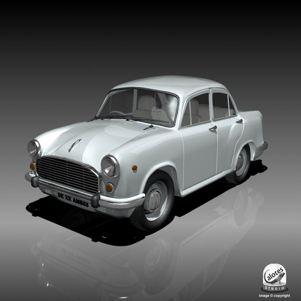 3d model ambassador car