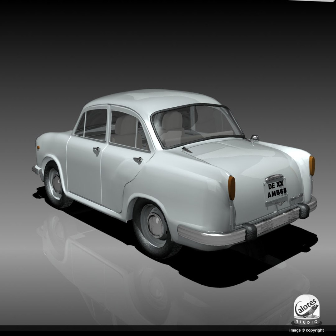 3d Model Ambassador Car