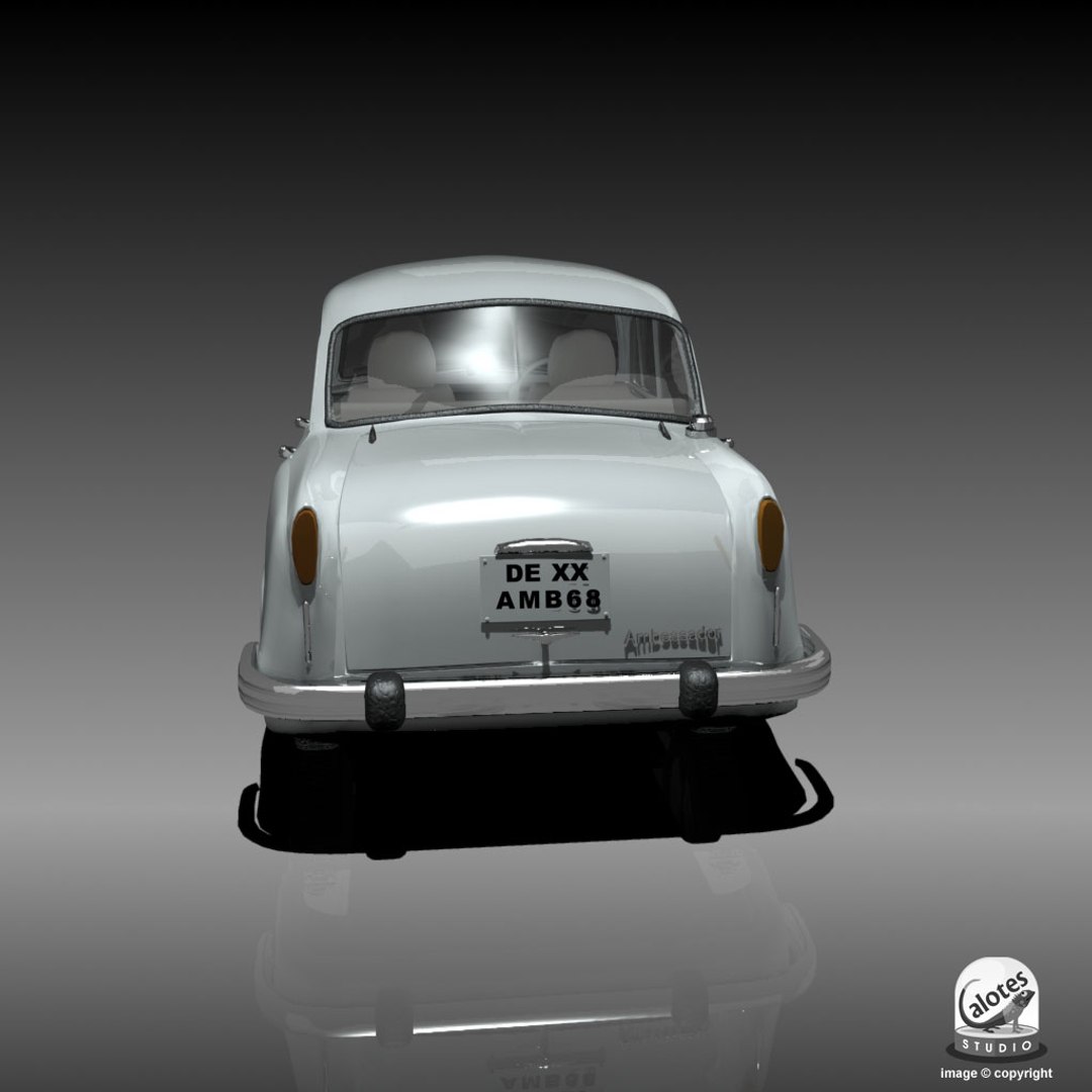 3d Model Ambassador Car